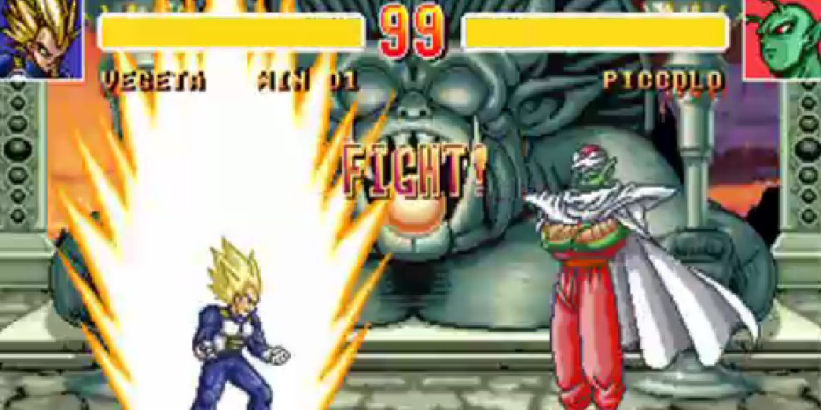 Dragon Ball Z Had A Robot-Shaped Arcade Cabinet In The '90s