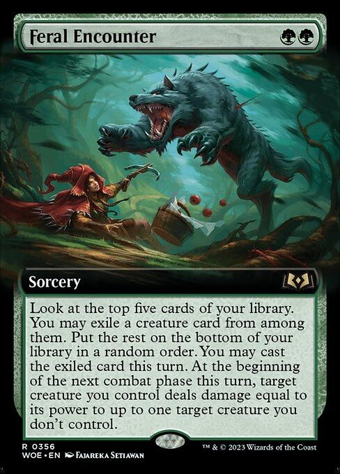 MtG: Best Green Cards in Wilds of Eldraine Draft, Ranked