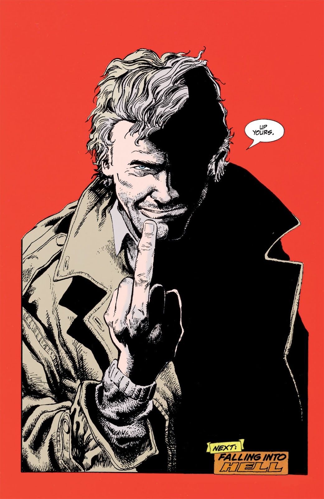 John Constantine Has Something to Share With the Three Rulers of Hell