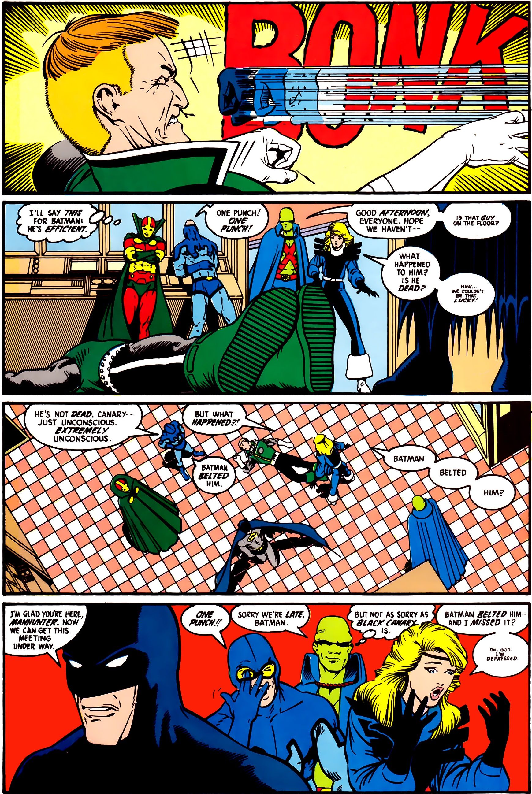 How a Simple and Singular Punch Became Such a Big Part of the DC Universe