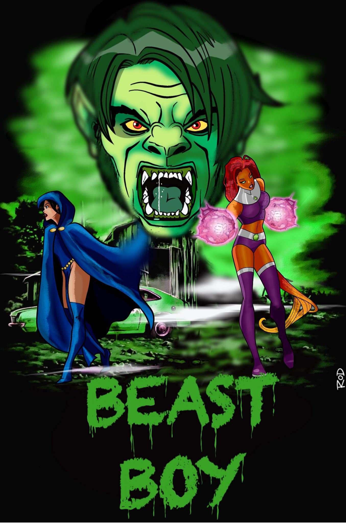 Line it is Drawn: Superheroes as Horror Icons