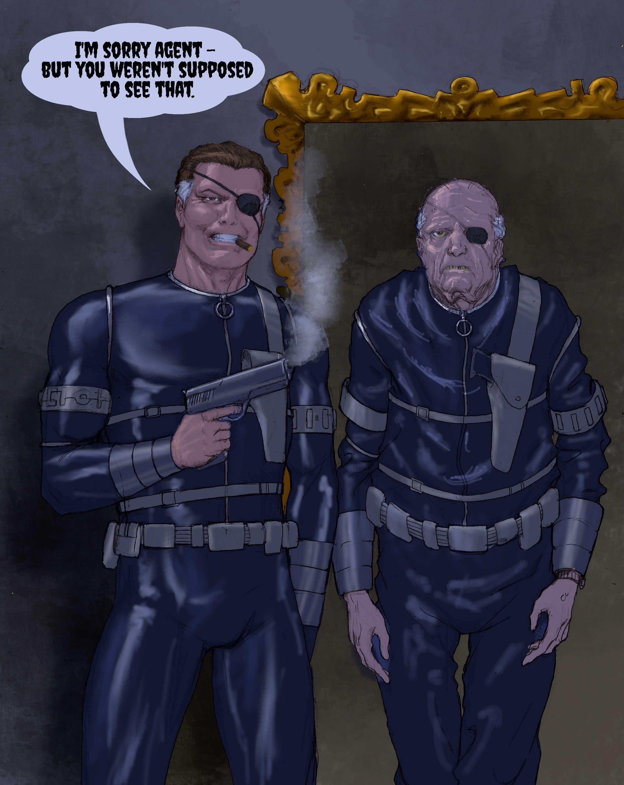 Line it is Drawn: Superheroes as Horror Icons