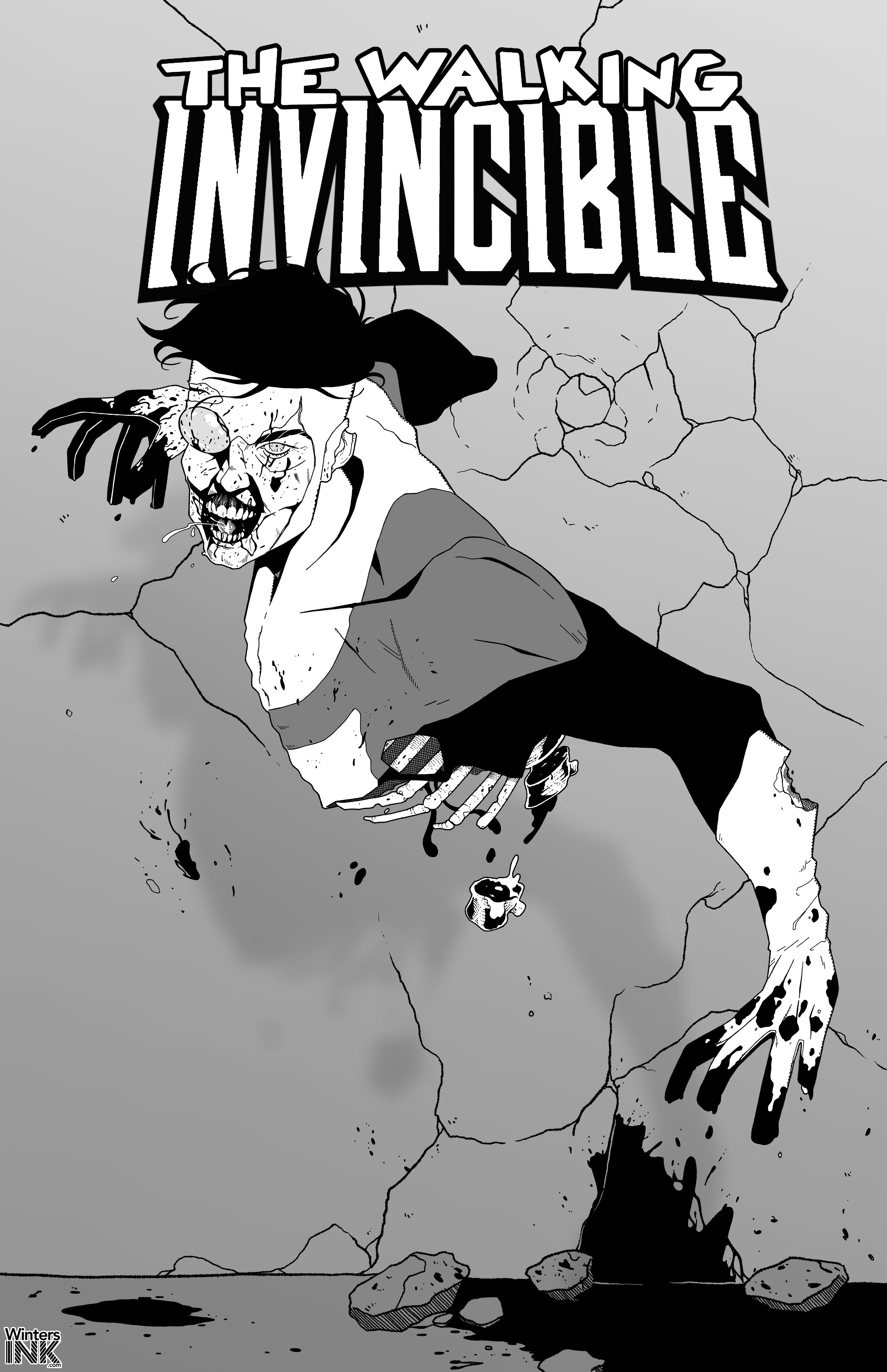 Line it is Drawn: Comic Book Characters Become Zombies