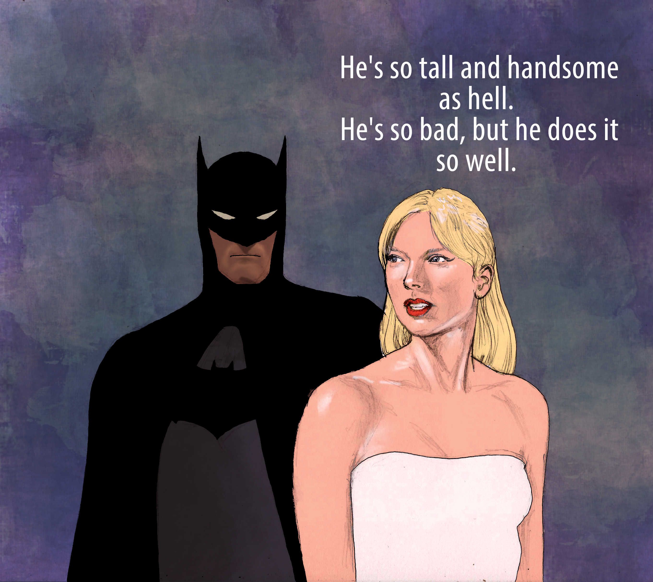 Line it is Drawn: Taylor Swift Dates Famous Superheroes