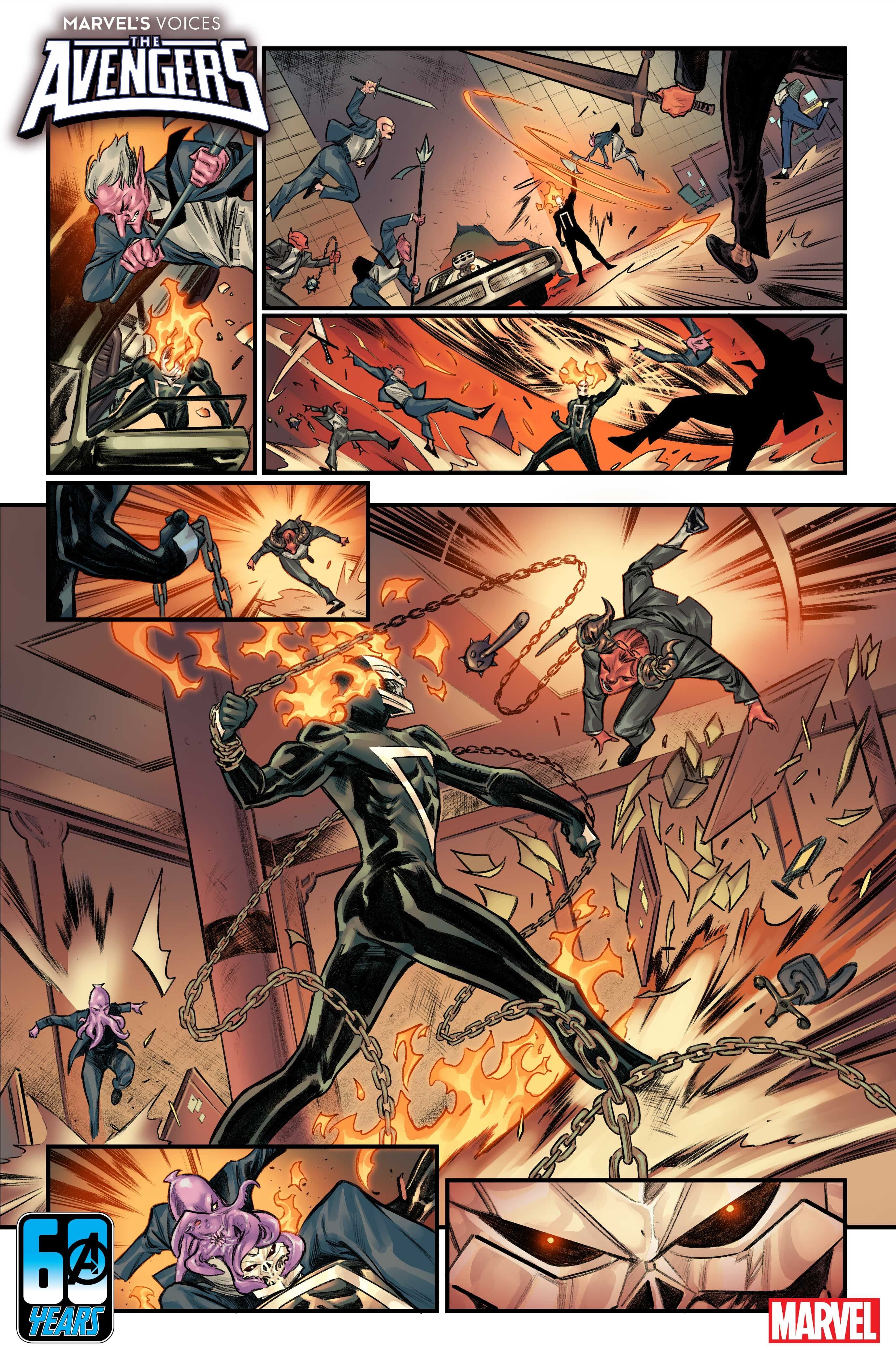 Captain America and Iron Man Leap into Action in Marvel's Voices ...