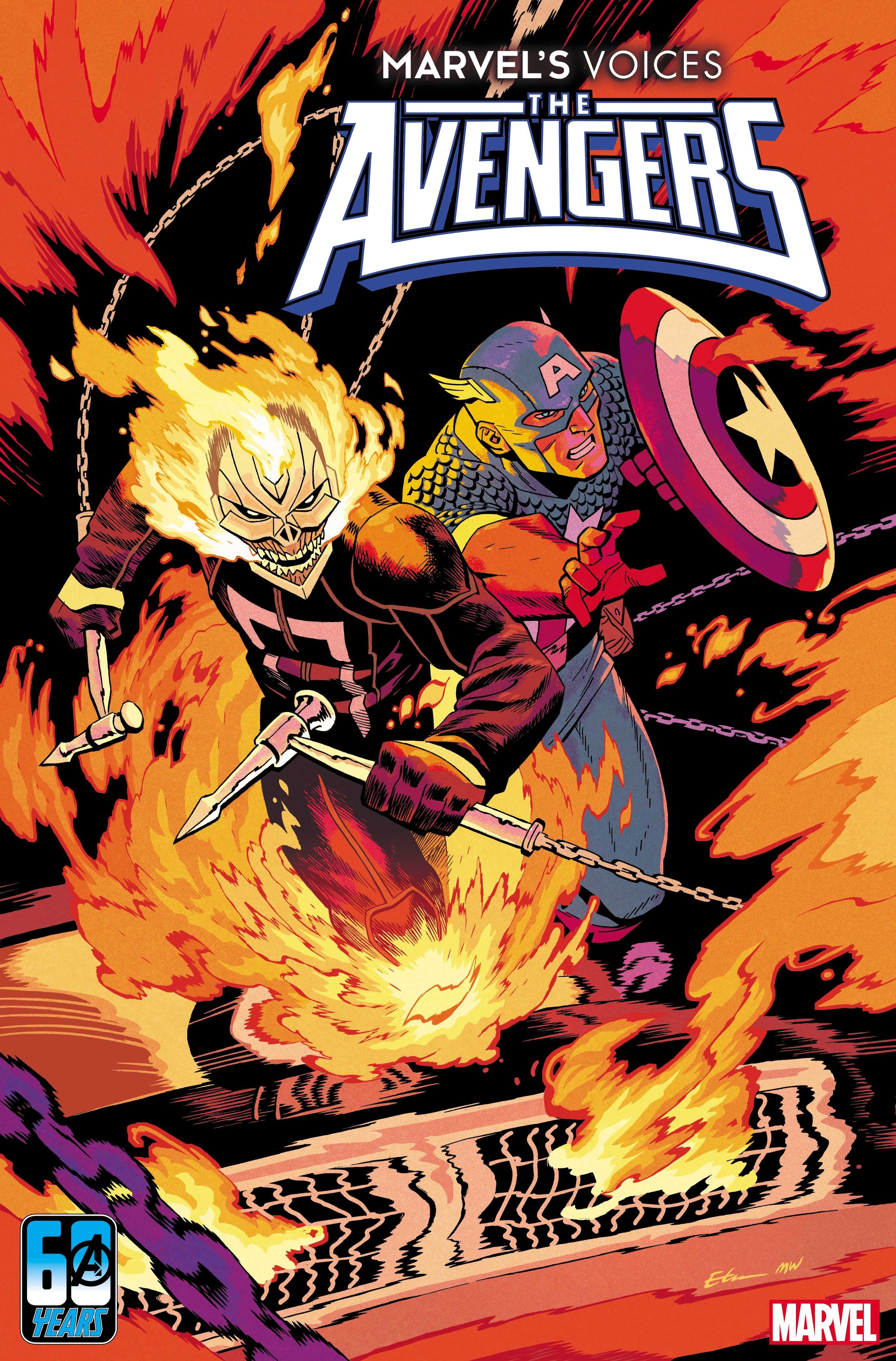 Captain America and Iron Man Leap into Action in Marvel's Voices ...