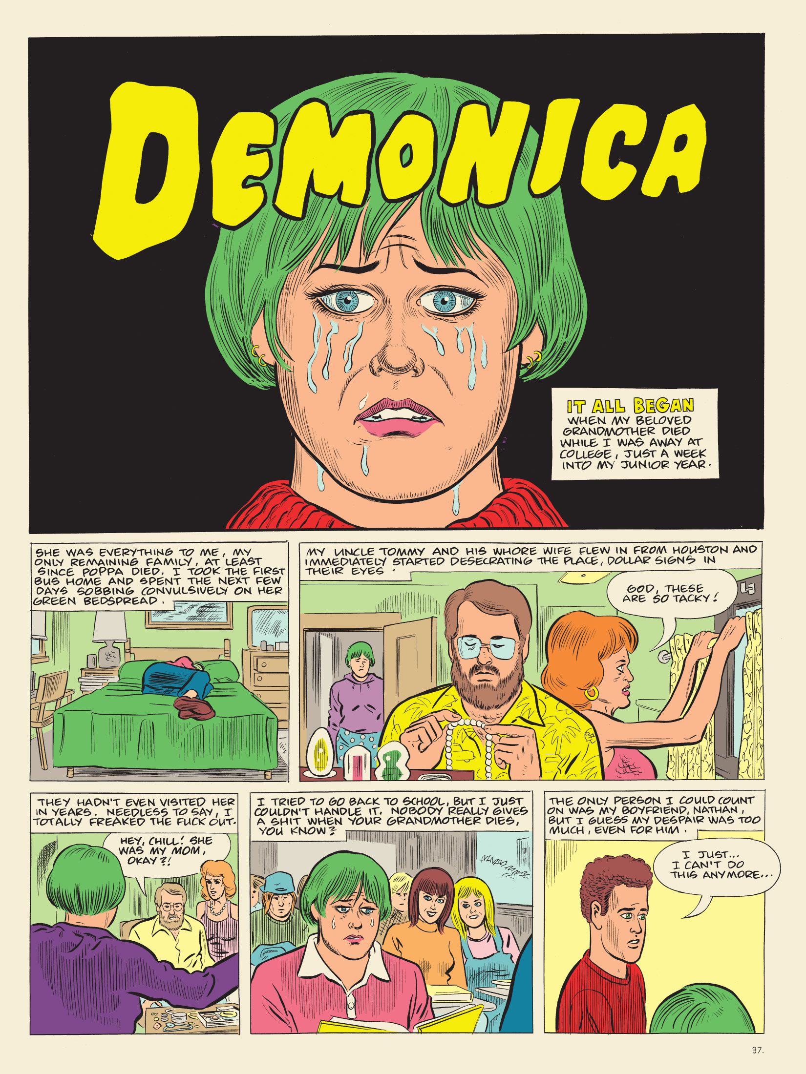 Daniel Clowes' Monica Review