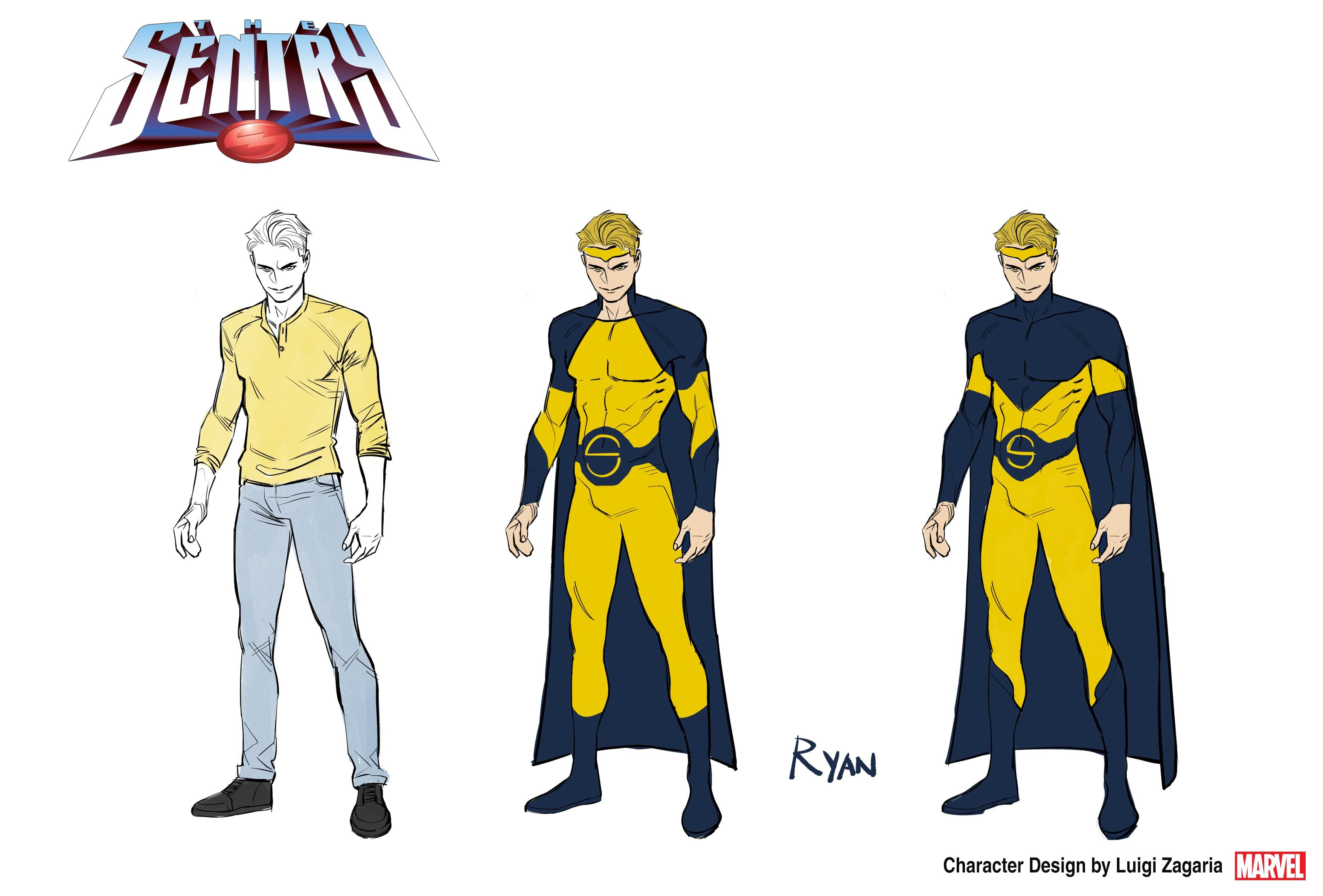 Marvel Releases Sentry’s New Character Designs