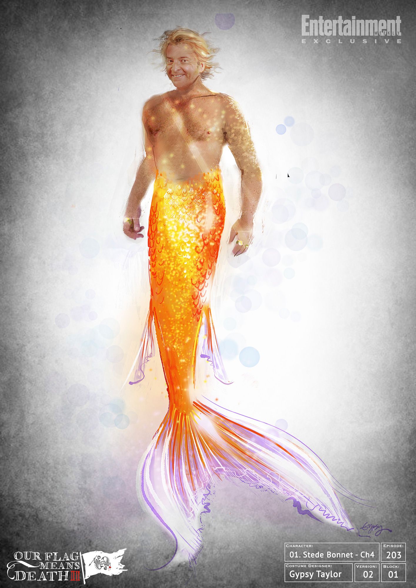 Our Flag Means Death Costume Designer Discusses Turning Rhys Darby Into a Merman