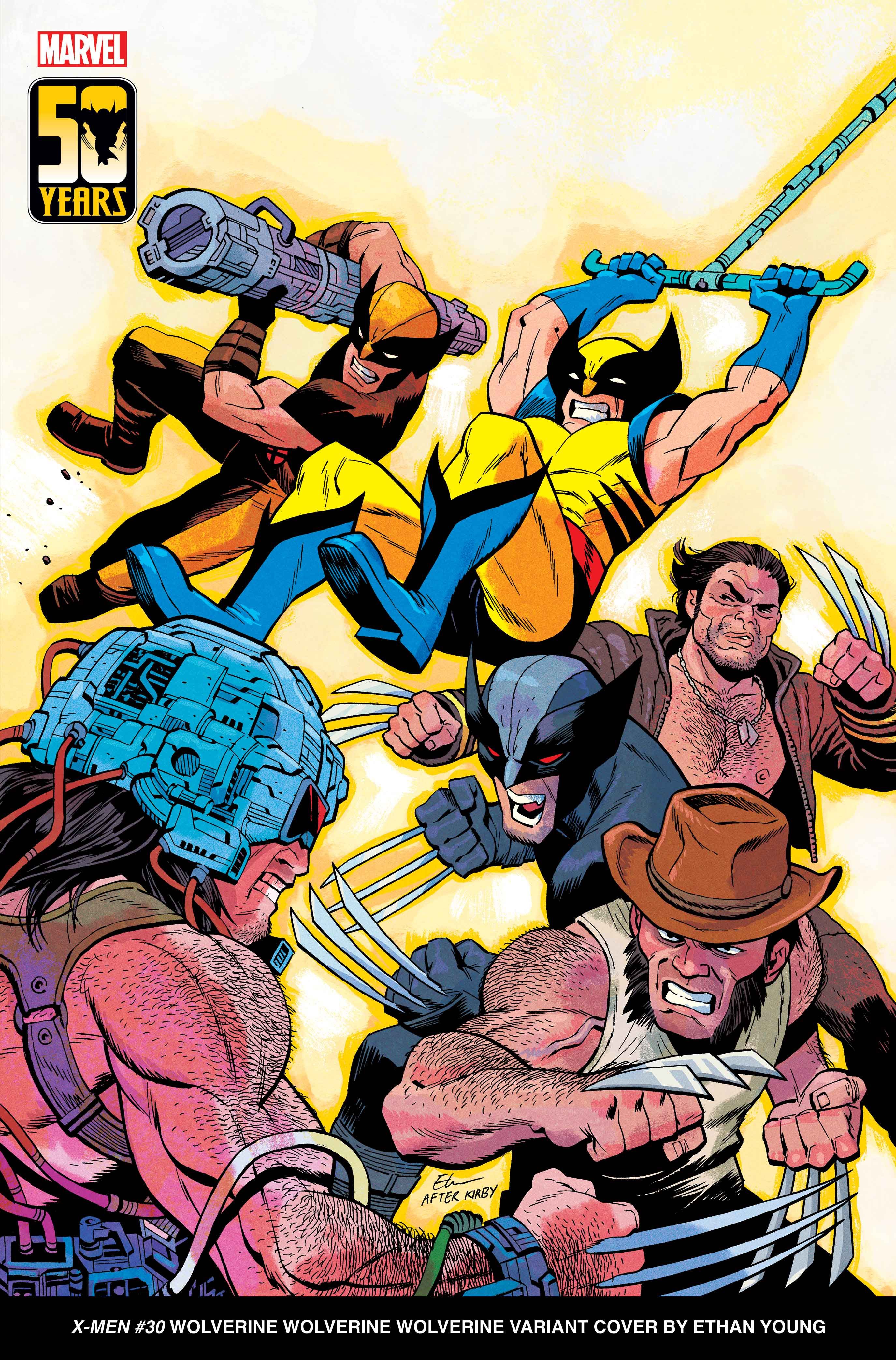 Marvel Honors Wolverine's 50th Anniversary With a Month of Homage Covers