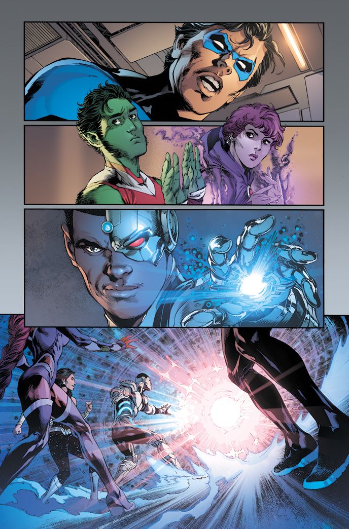 The Titans Fight the Necrostar in Titans: Beast World Preview