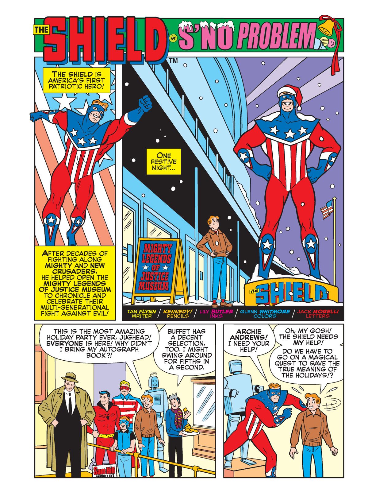 Archie Mondays: Archie Uses Superhero Trivia Knowledge to Help the Shield