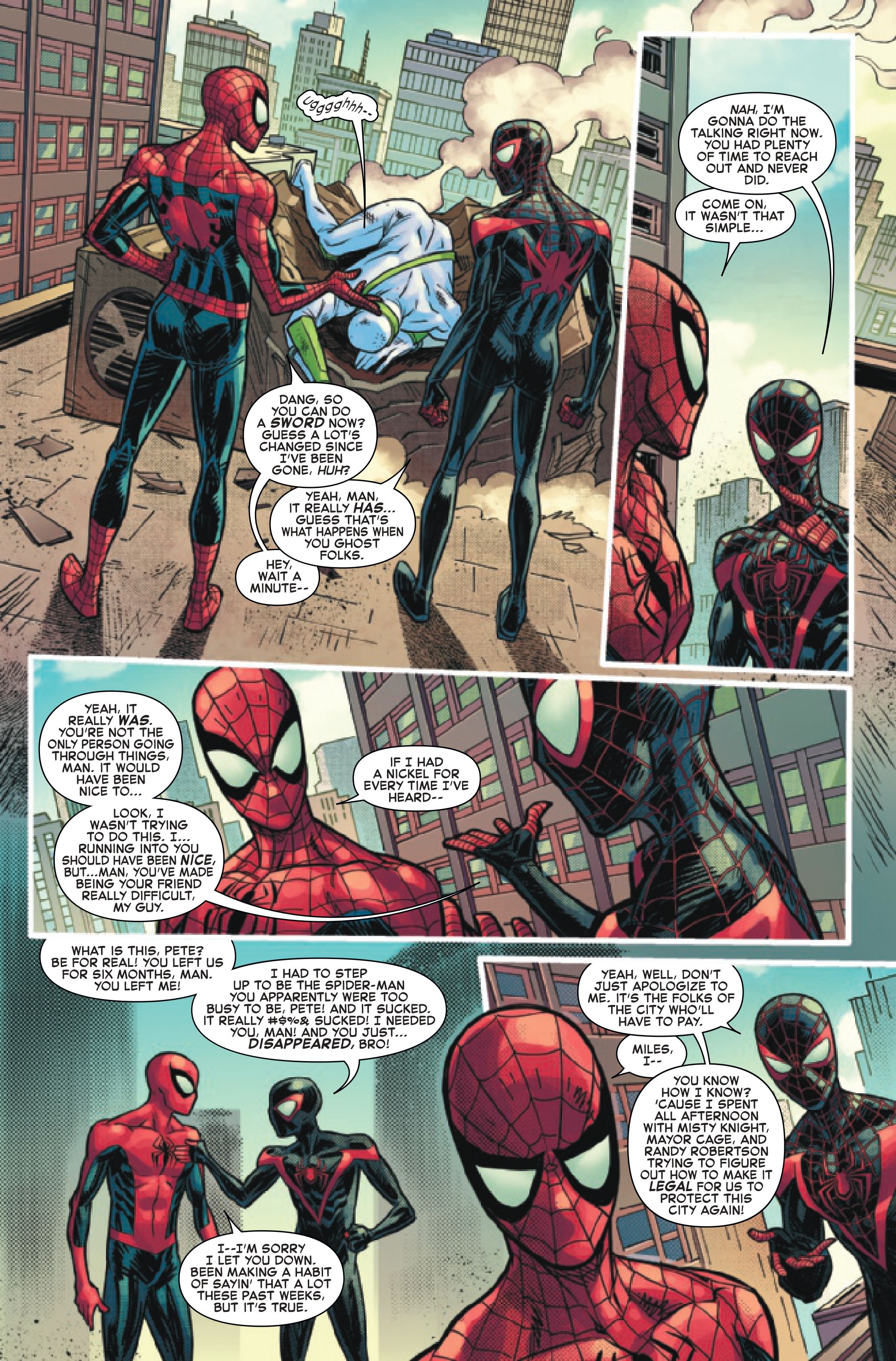 EXCLUSIVE: Peter and Miles Have an Uneasy Reunion as Gang War Begins