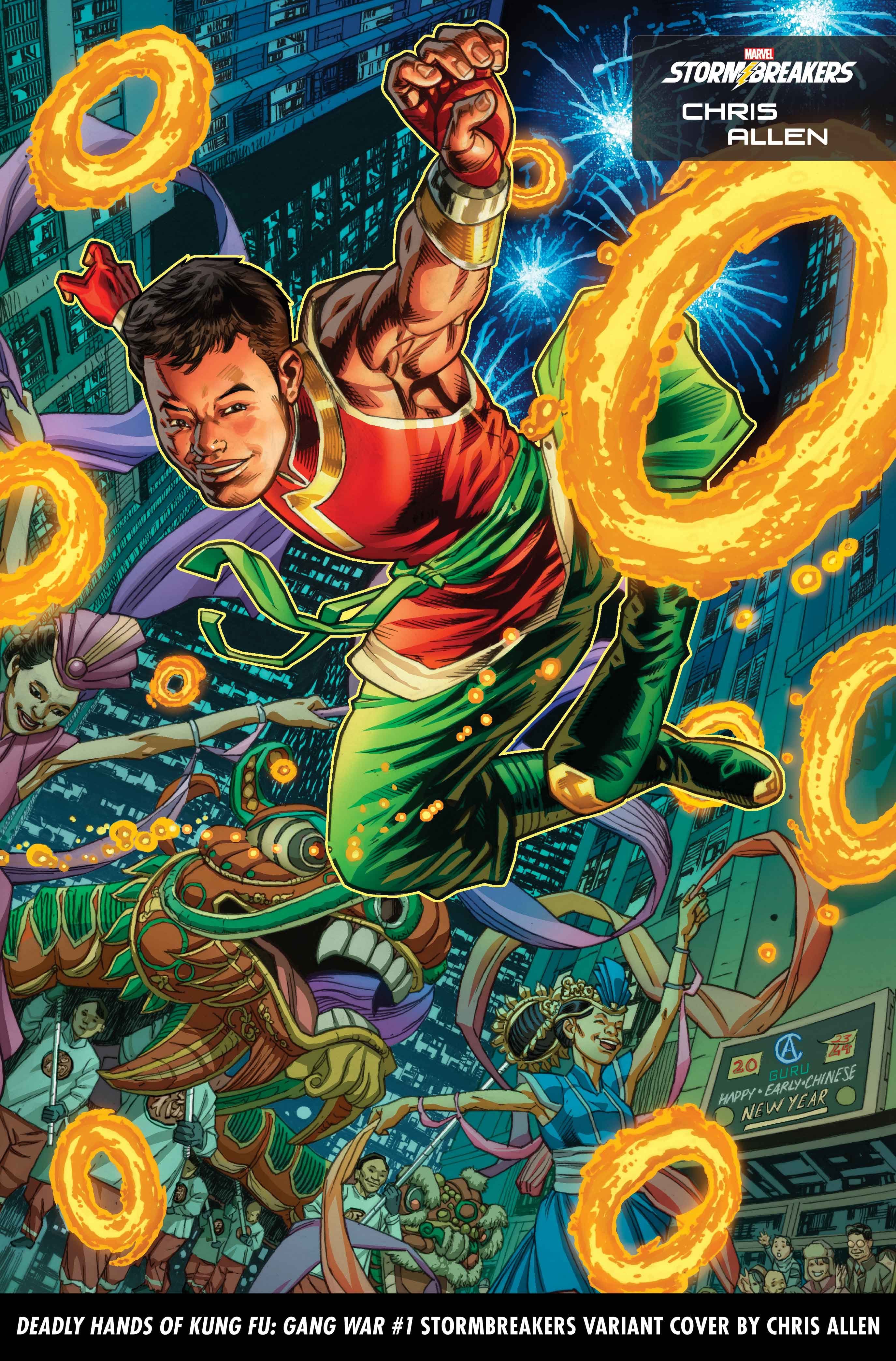 Marvel Heroes Celebrate the New Year in Stormbreakers Variant Covers