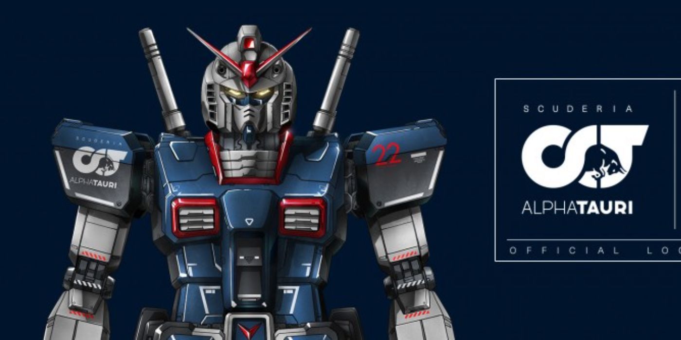 Mobile Suit Gundam Car Debuts at Formula One's Las Vegas Grand Prix