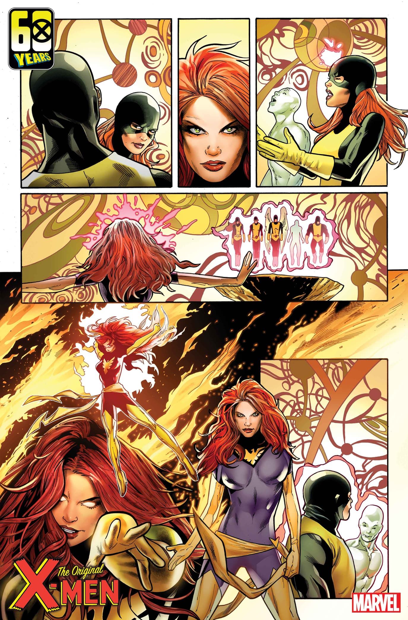 The Original X-Men Fight the Power of the Phoenix in Marvel First Look