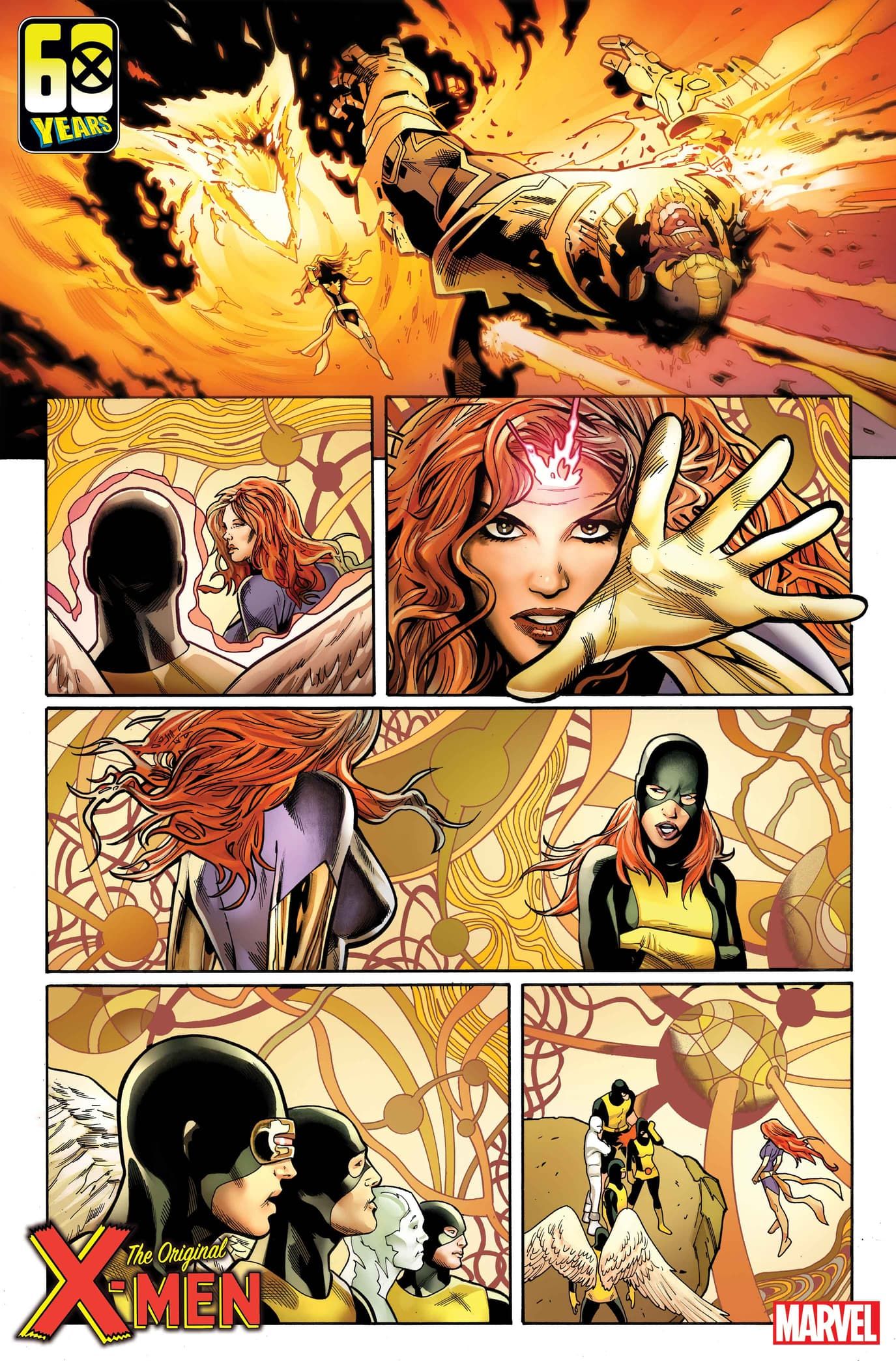 The Original X-Men Fight the Power of the Phoenix in Marvel First Look
