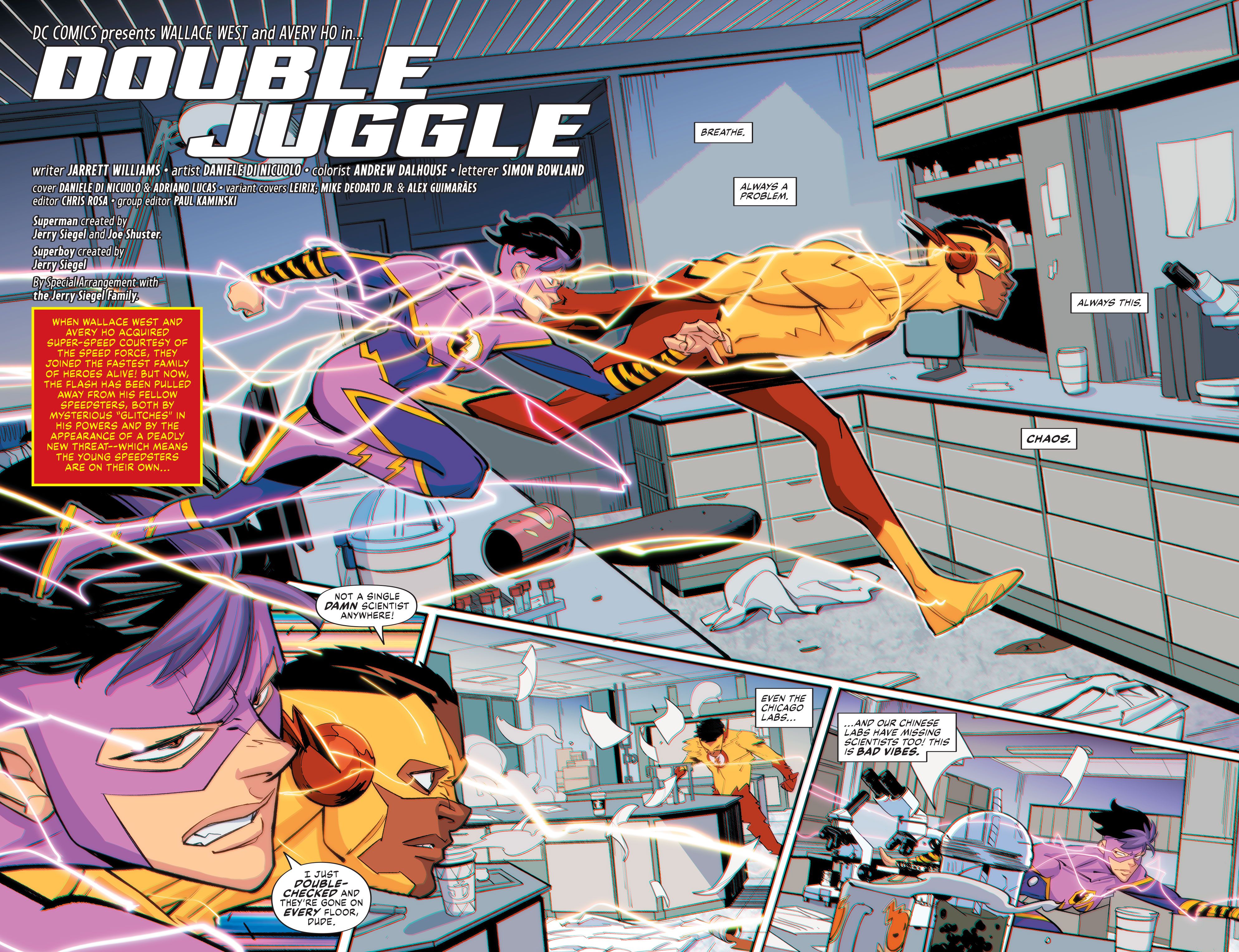 Speed Force #1 Review