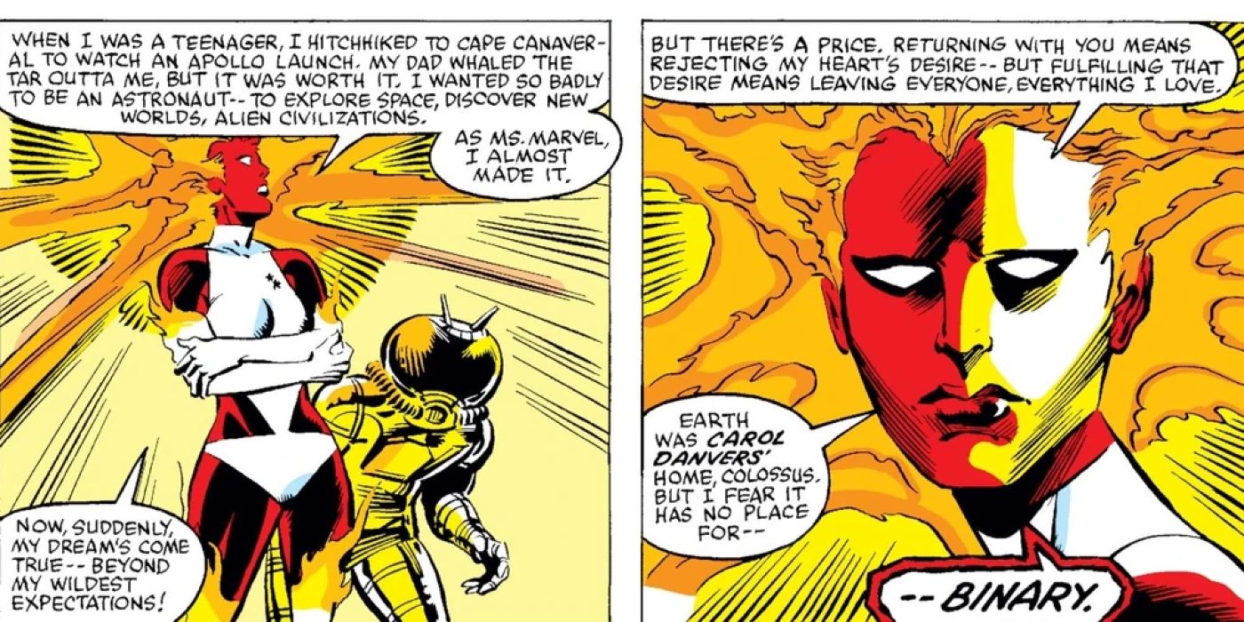 The MCU's Binary Has a Connection to Marvel's X-Men