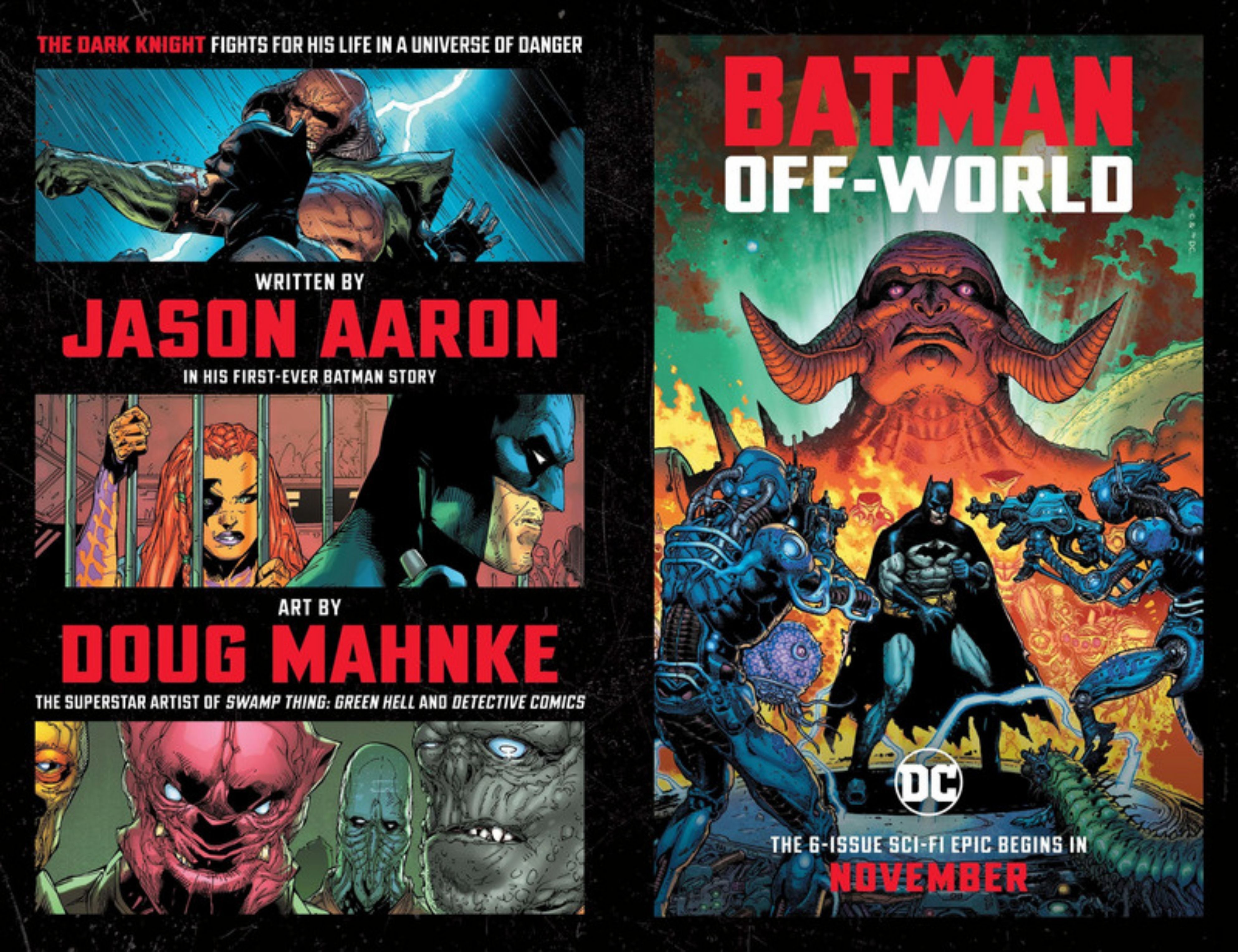 Batman: Off World's Writer Discusses Taking the Dark Knight in a New ...
