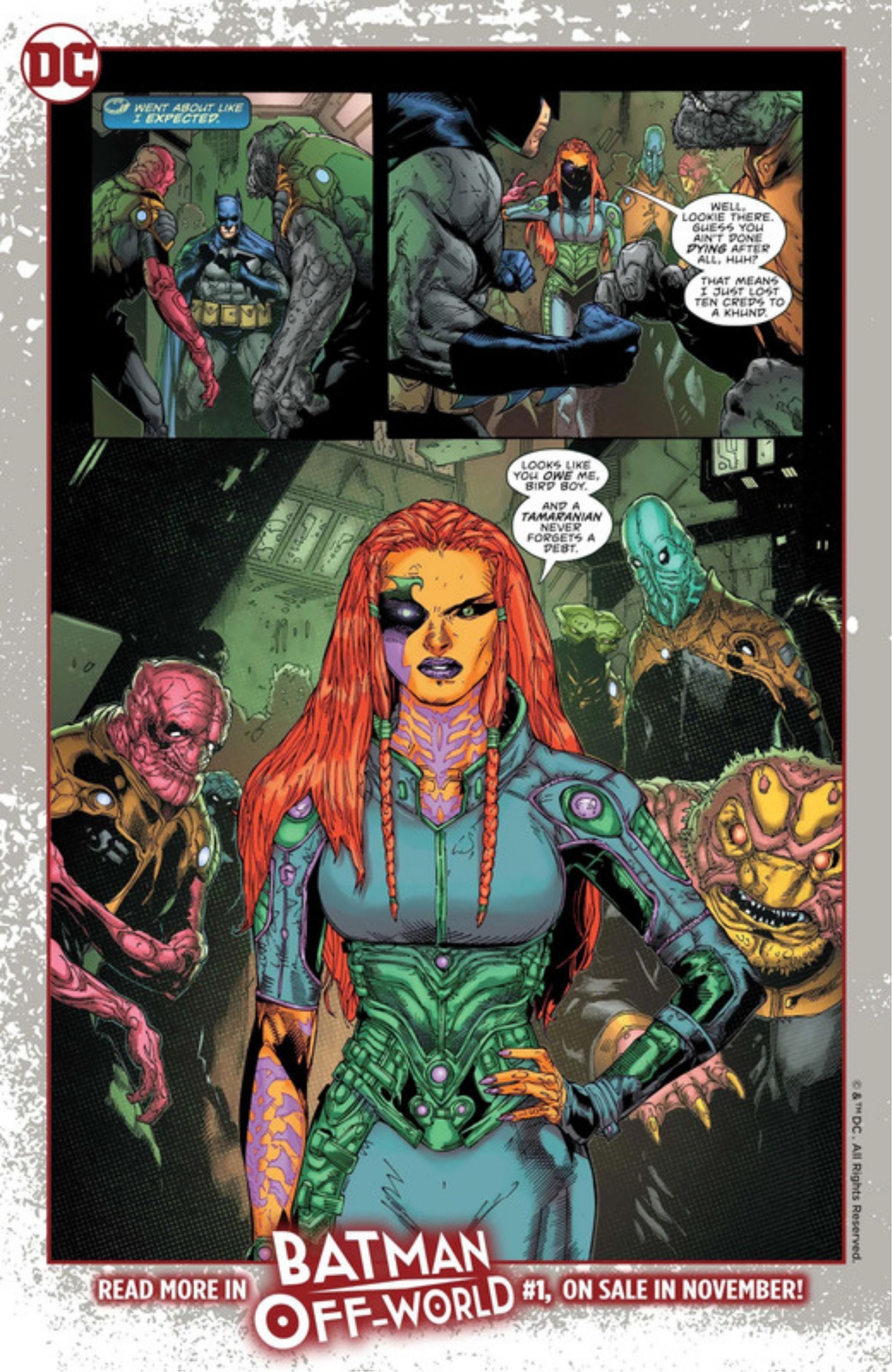 Batman: Off World's Writer Discusses Taking the Dark Knight in a New ...