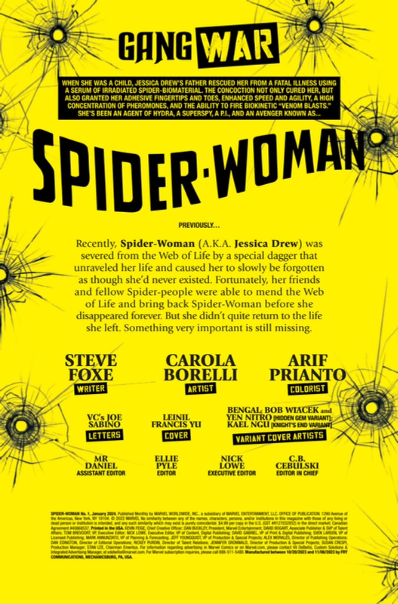 Jessica Drew Swings Back into Action As Spider-Woman