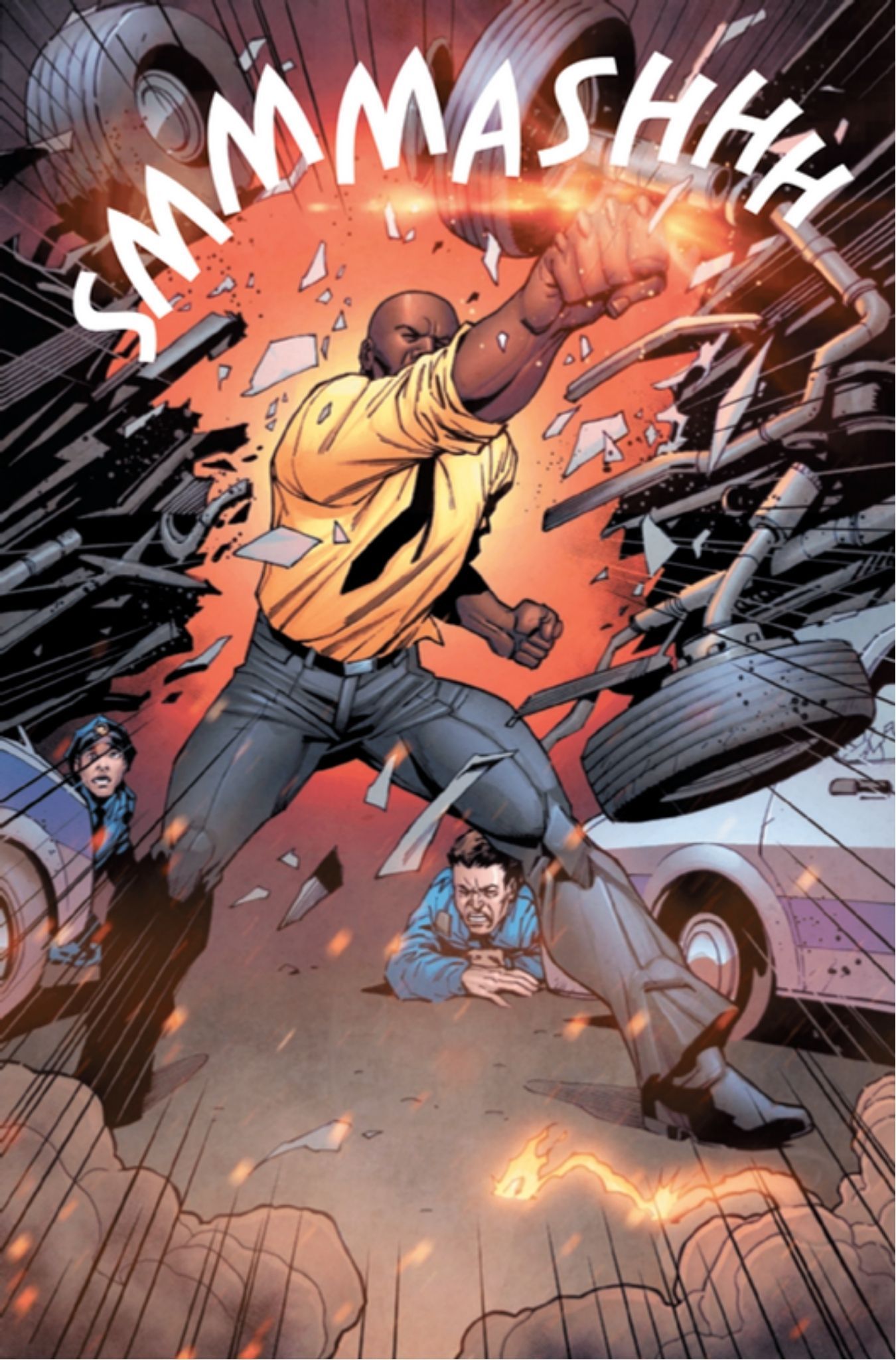 Luke Cage Can't Resist Being a Superhero in Marvel's Gang War