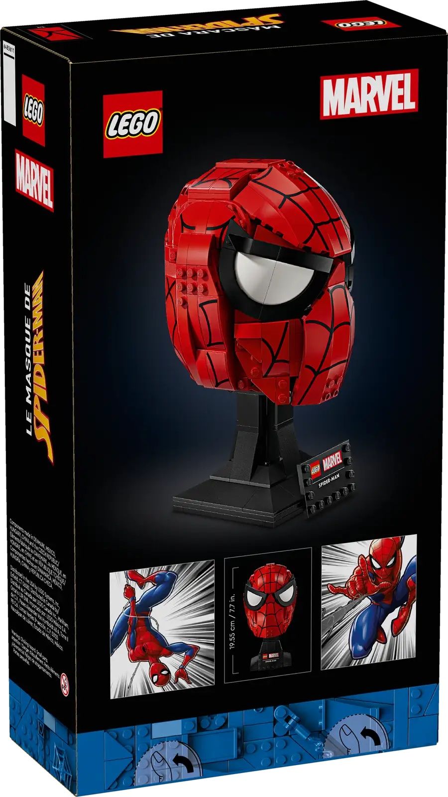 LEGO Reveals Brick-Built Spider-Man Mask Set to Hit Stores on New Year's