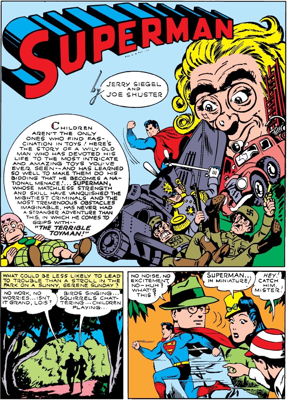 Superman Fought One of His Rogues With the Help of...Santa Claus?!