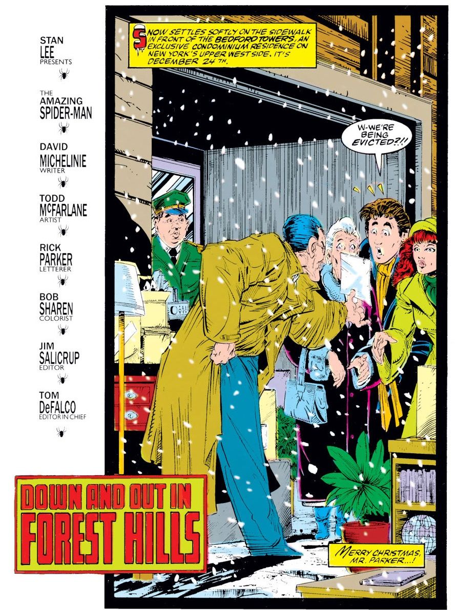 How Did Spider-Man and Mary Jane Become Homeless for Christmas?