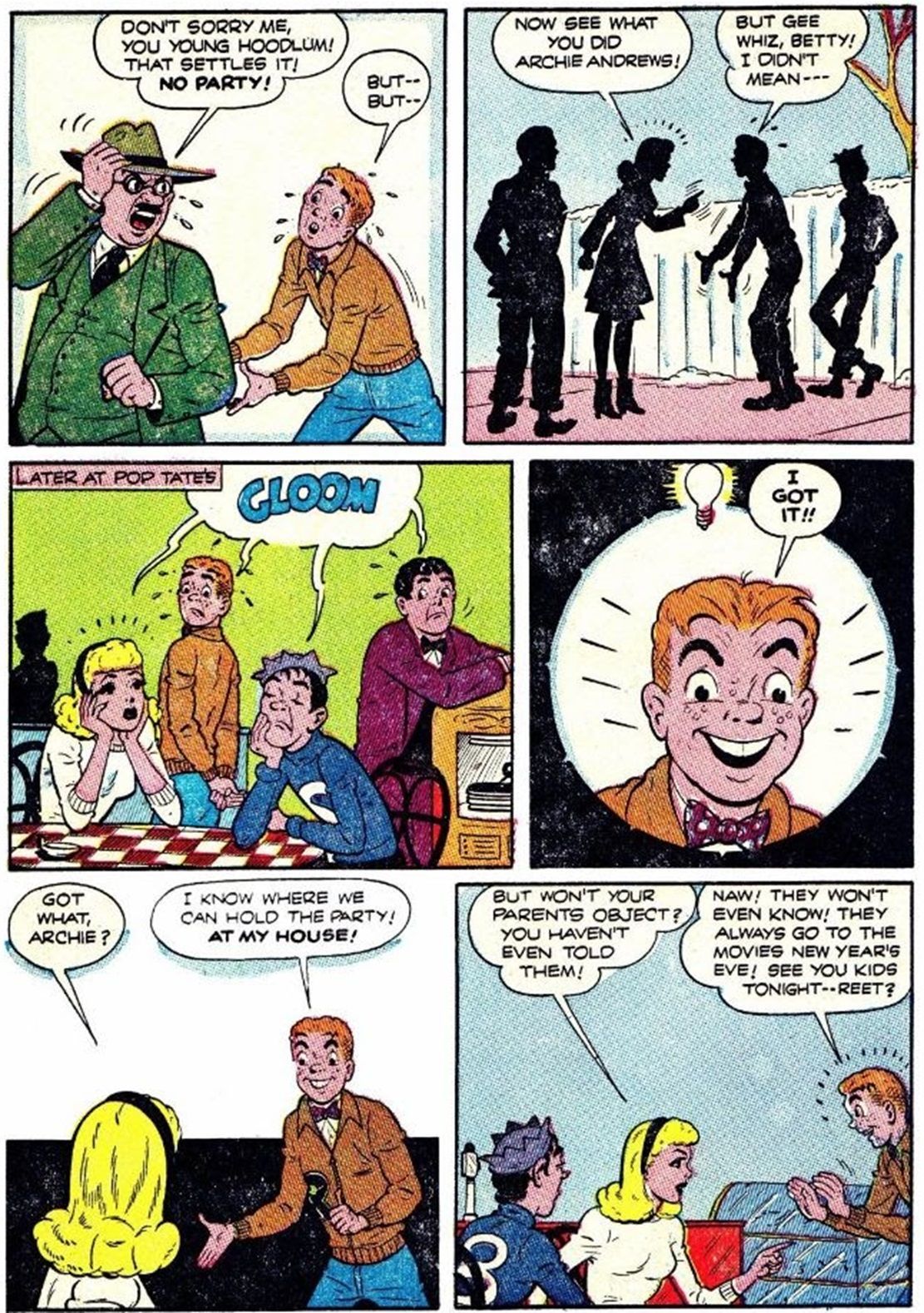 Archie Sundays: New Year's Eve Celebration Through Archie History