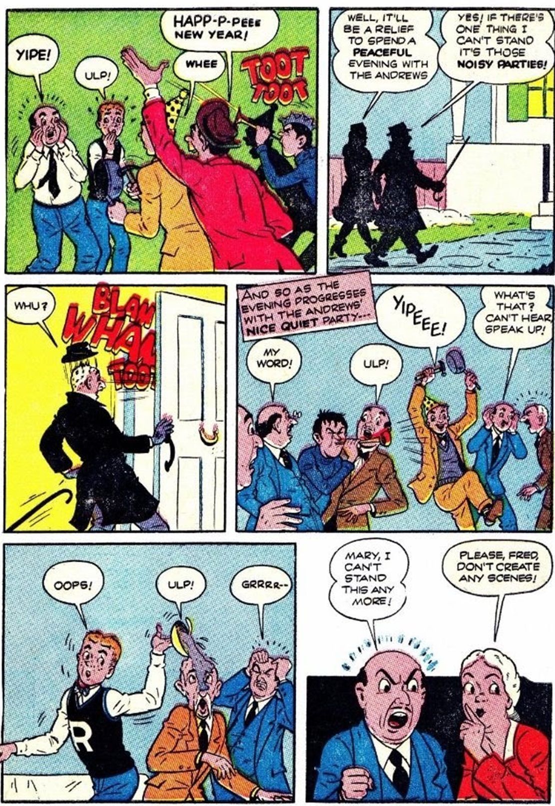 Archie Sundays: New Year's Eve Celebration Through Archie History