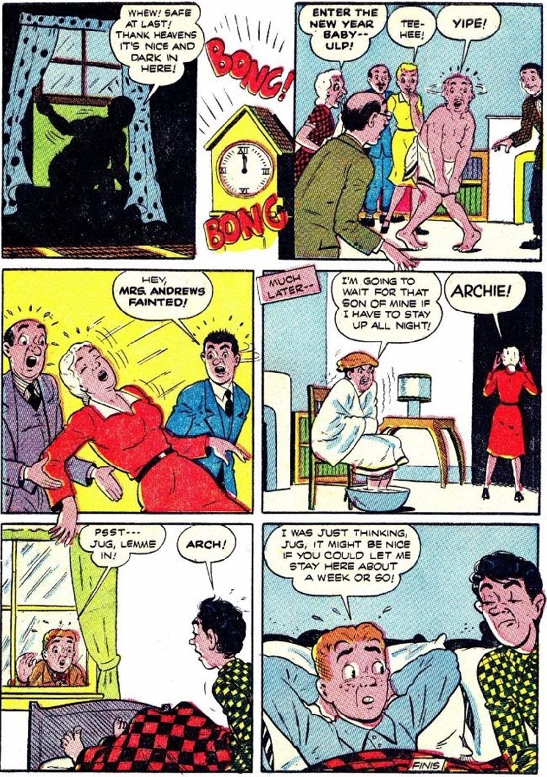 Archie Sundays: New Year's Eve Celebration Through Archie History