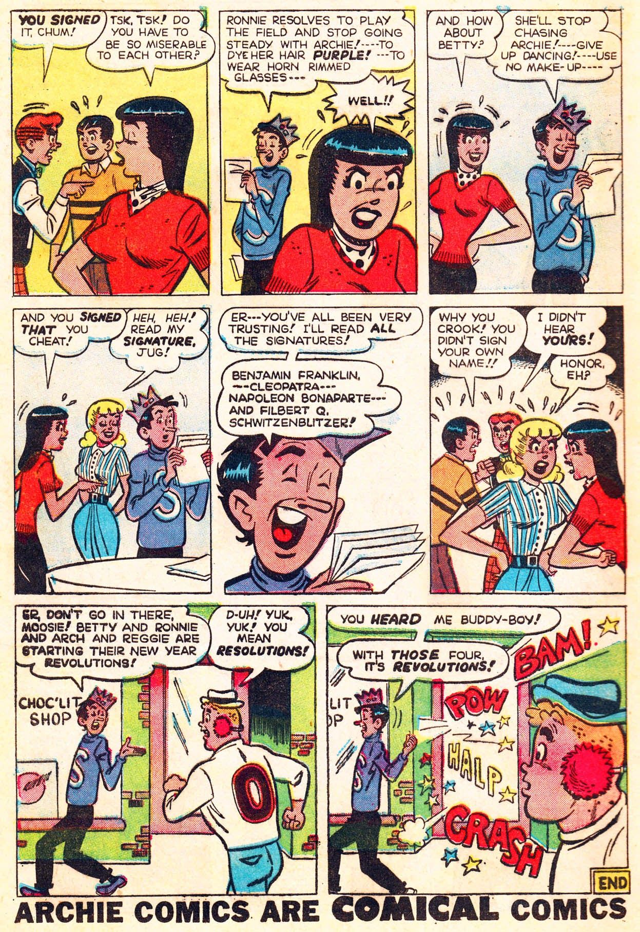 Archie Sundays: New Year's Eve Celebration Through Archie History