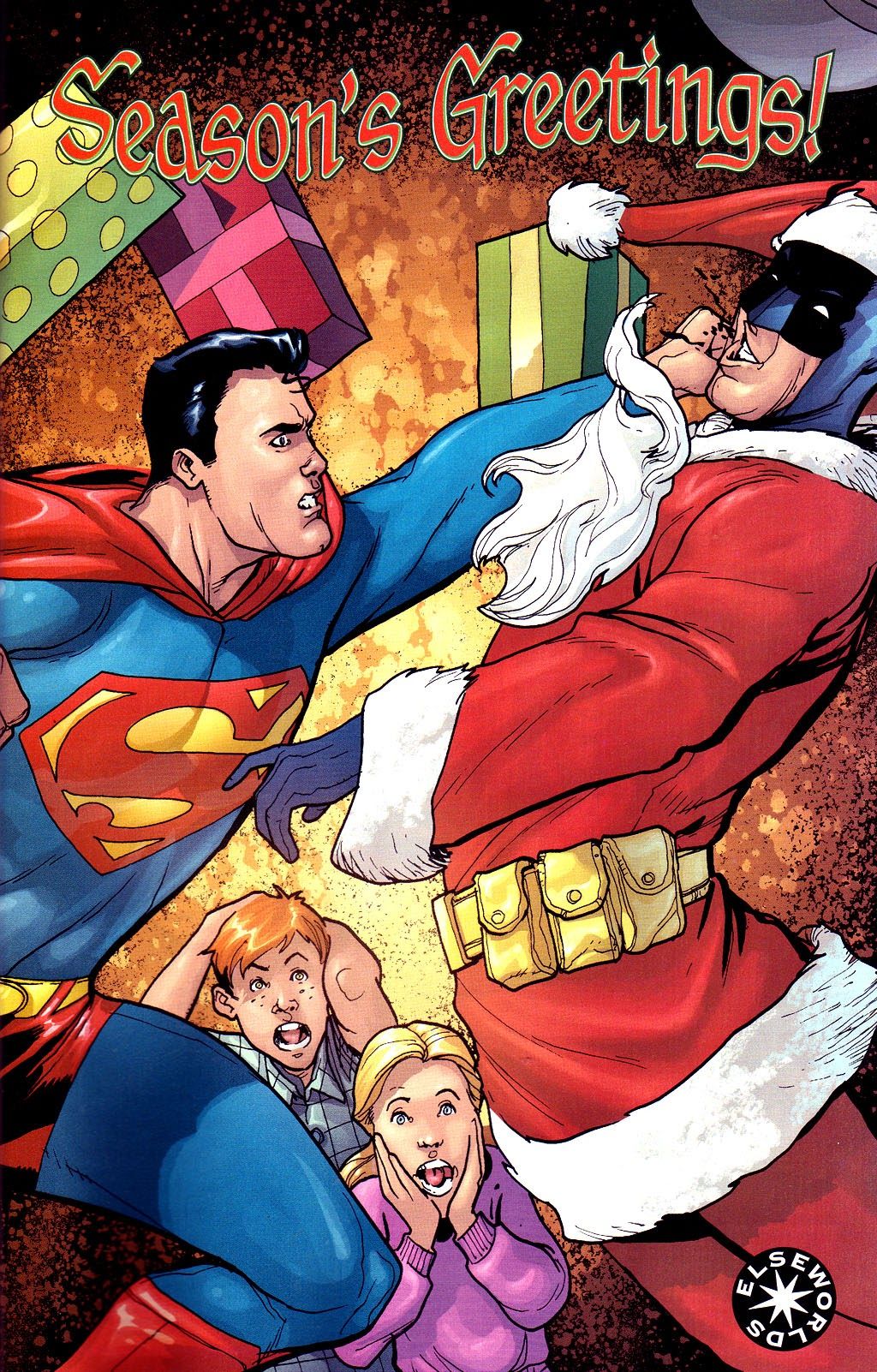 How Christmas Drove Superman and Batman to Blows