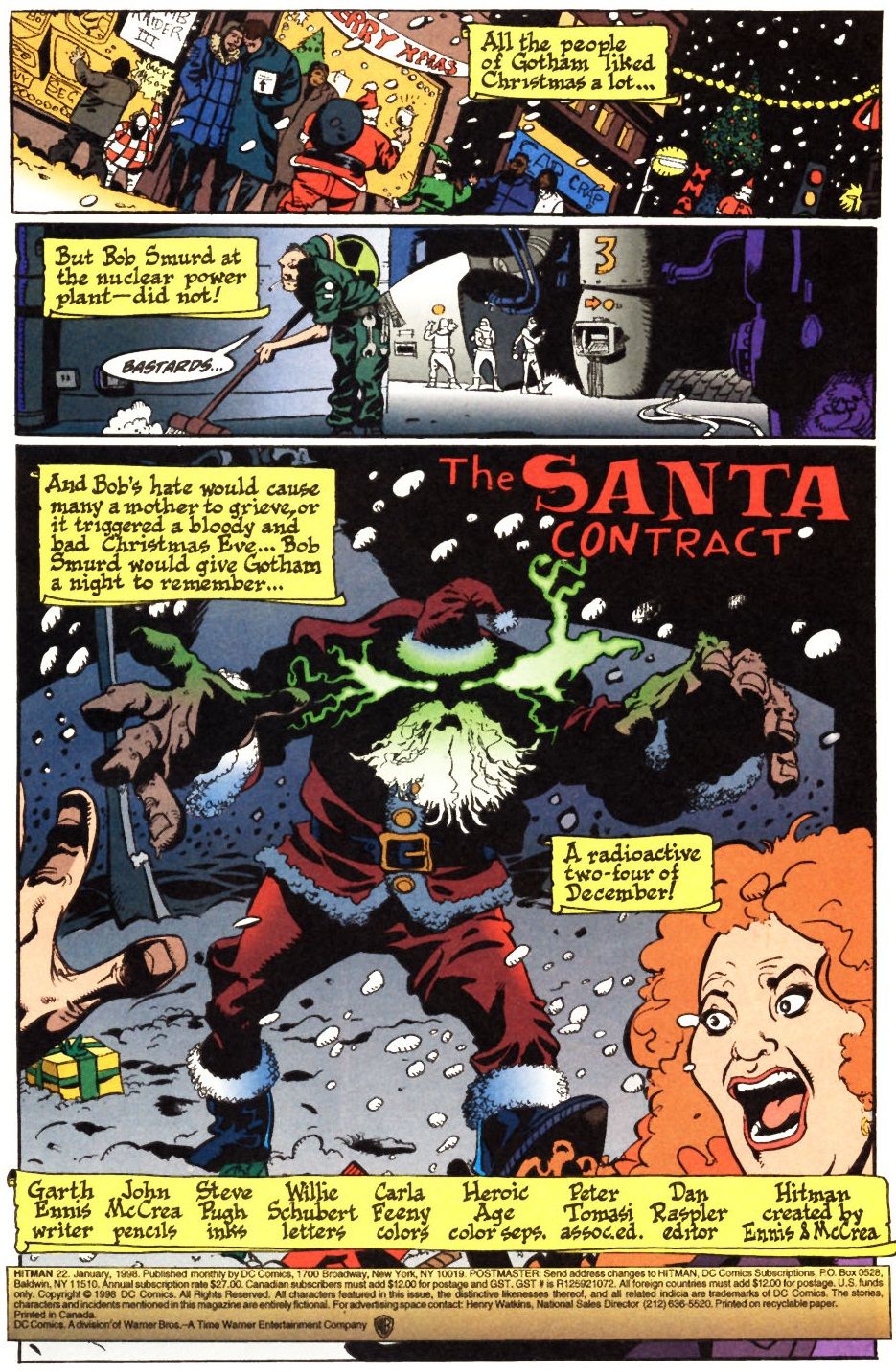 A Twisted Simpsons Parody Highlighted Hitman's Bizarre 'Santa Contract'