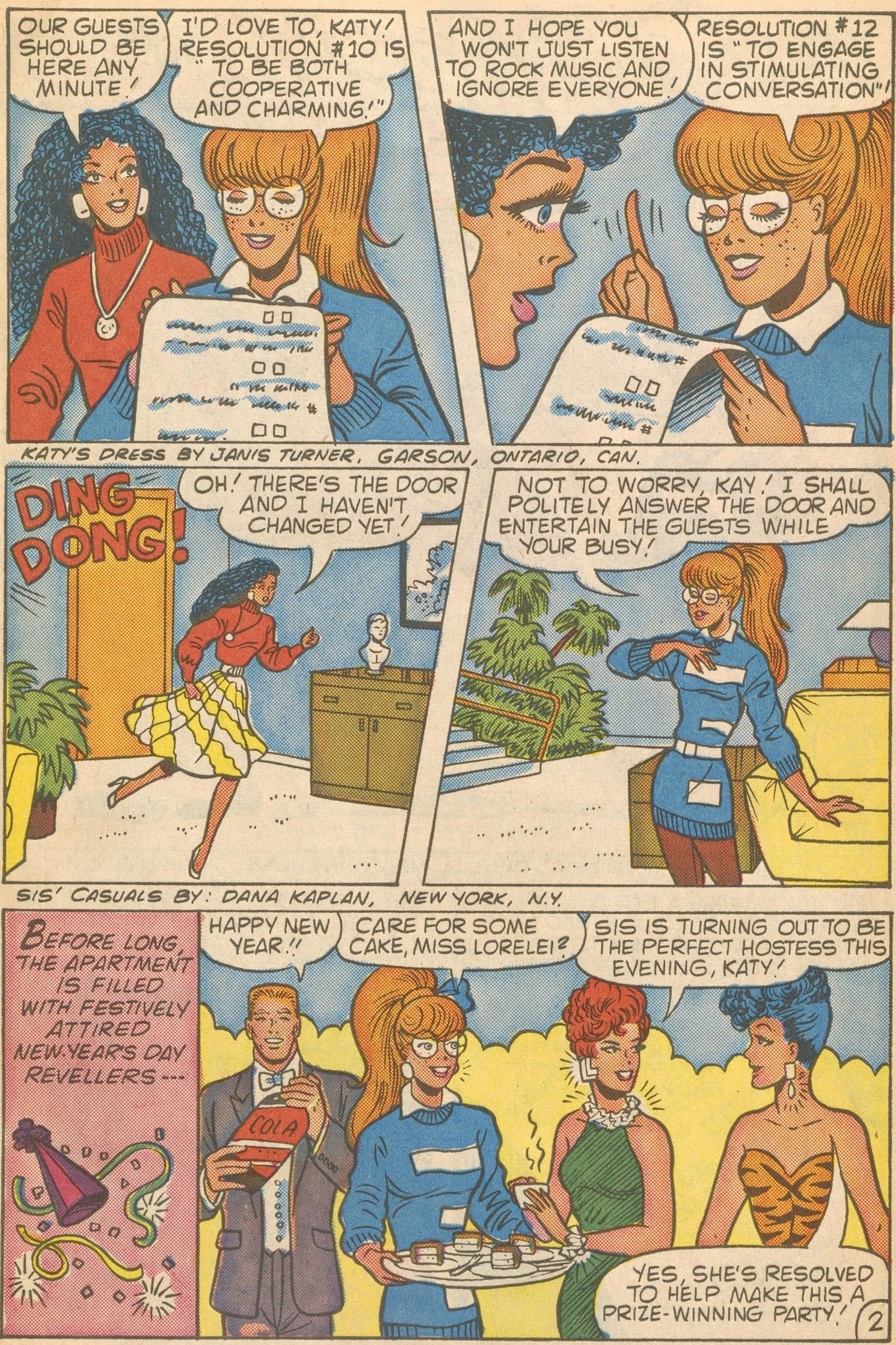 Archie Sundays: New Year's Eve Celebration Through Archie History