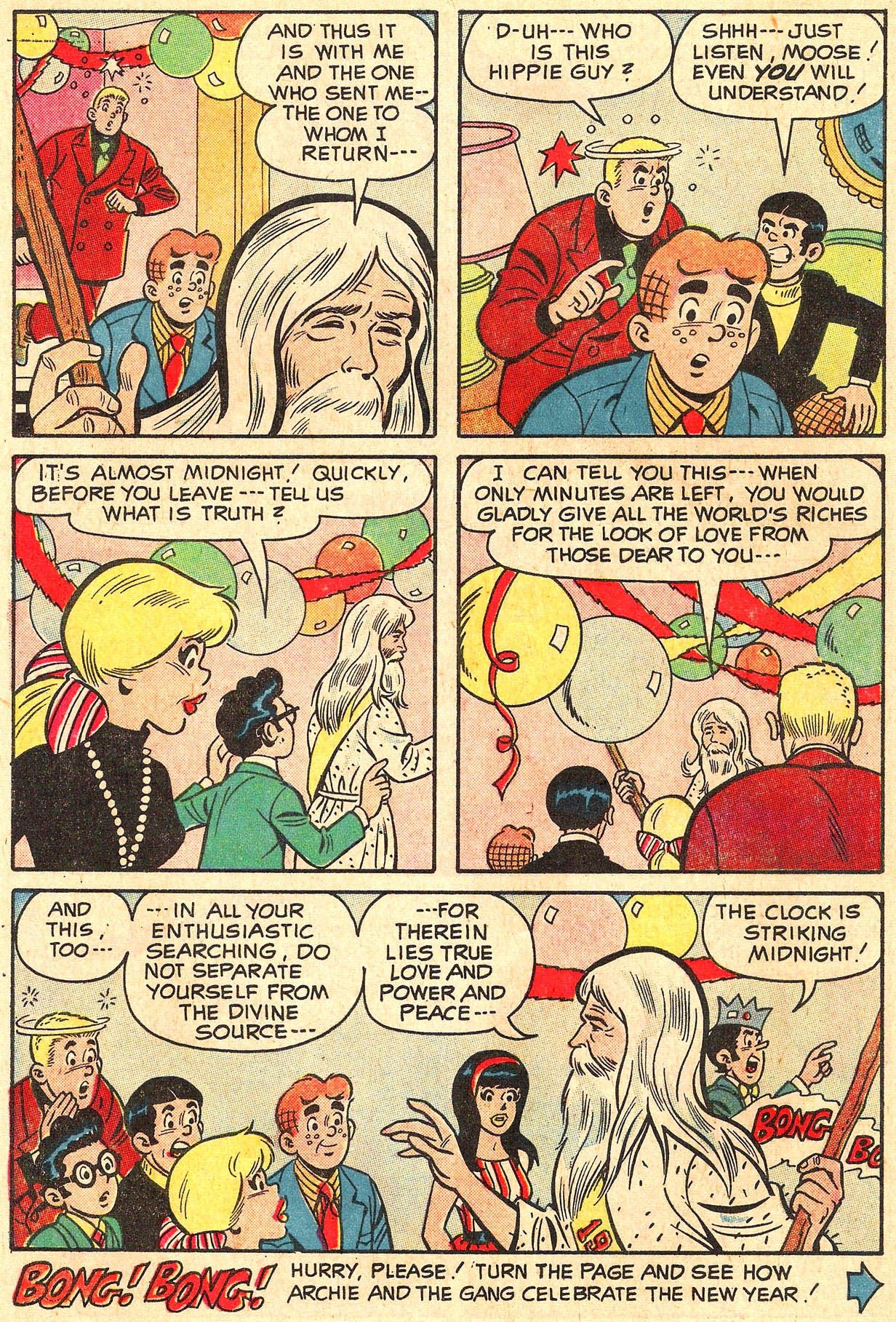 Archie Sundays: New Year's Eve Celebration Through Archie History