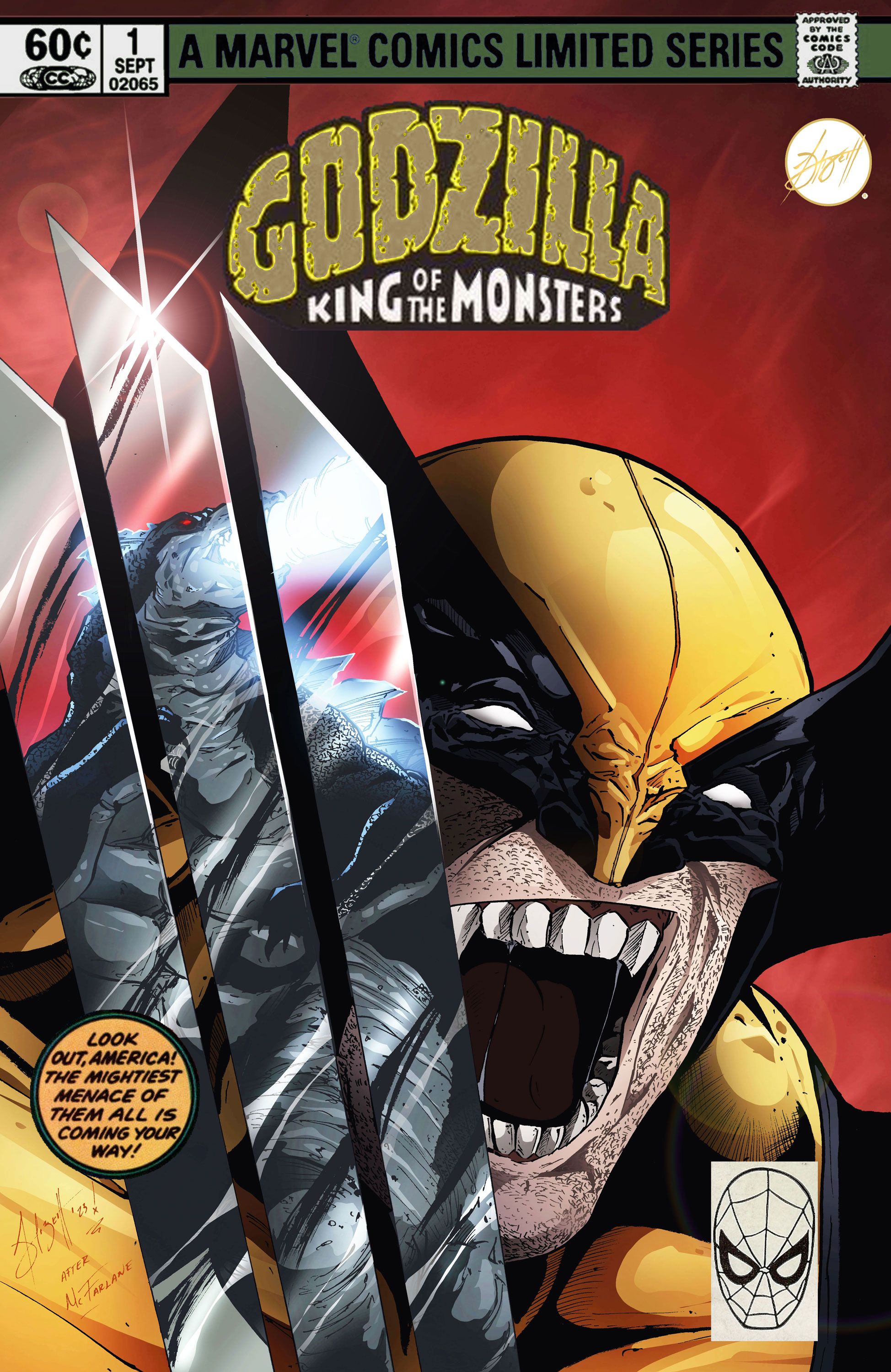 Line it is Drawn: Godzilla Takes Over Classic Comic Book Covers