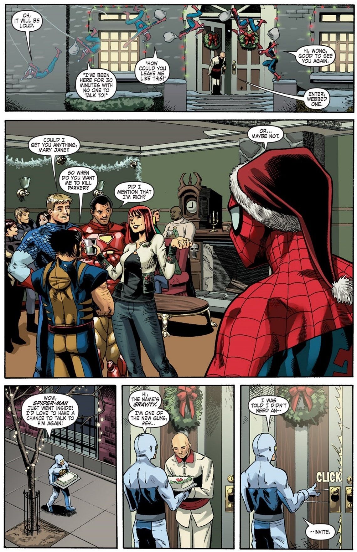 Which Avengers Villain Attacked the Team as...Santa Claus?!