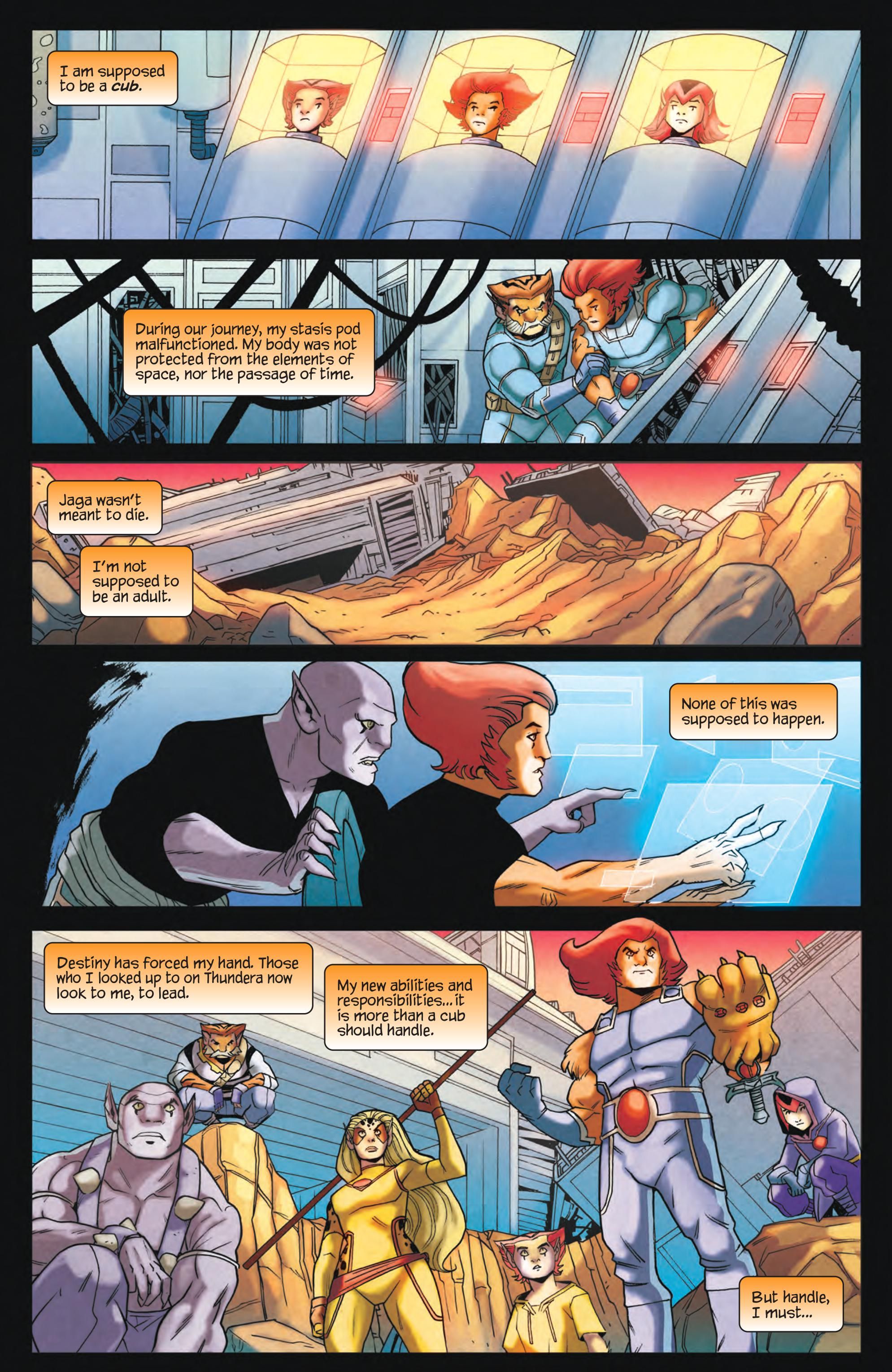 Dynamite Reveals a 6-Page Preview of Thundercats #1