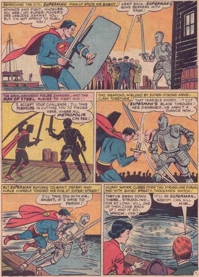 Superman Has a Sword That Can Cut Through Kryptonian Skin