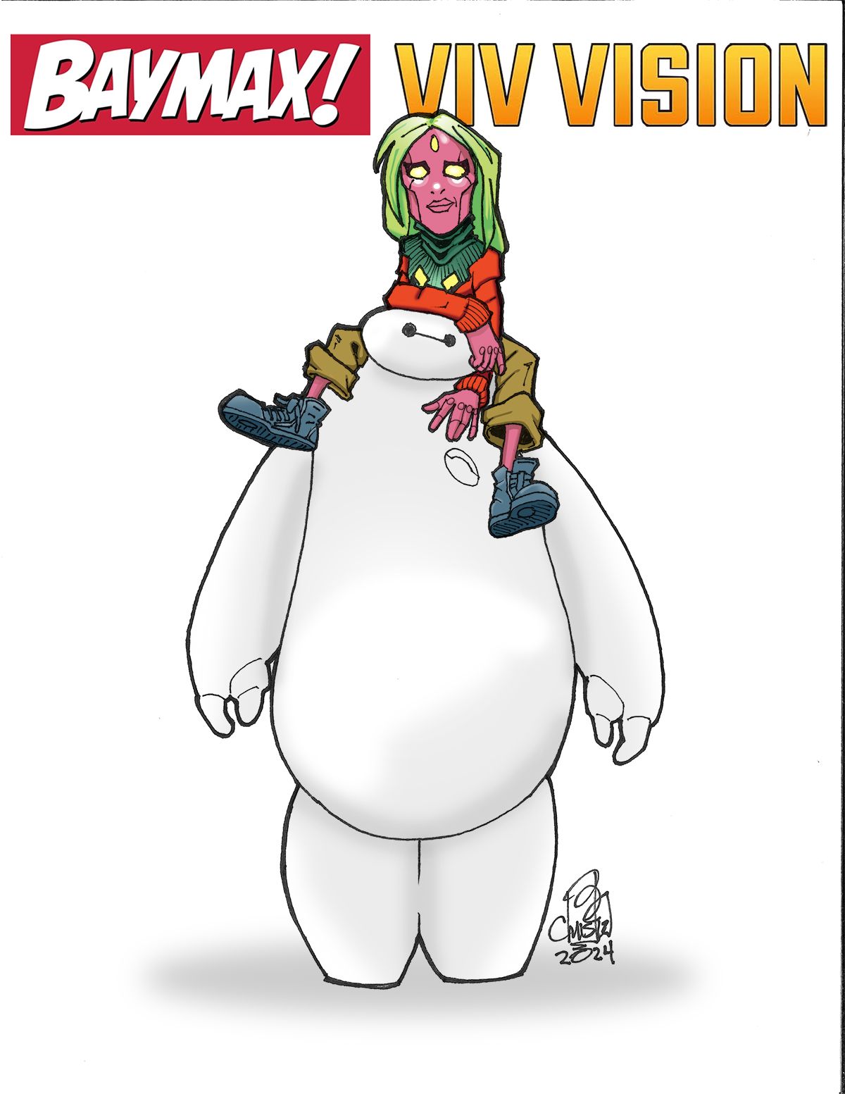 The Line it is Drawn: Superheroes Team Up Who Have Never Teamed Up Before