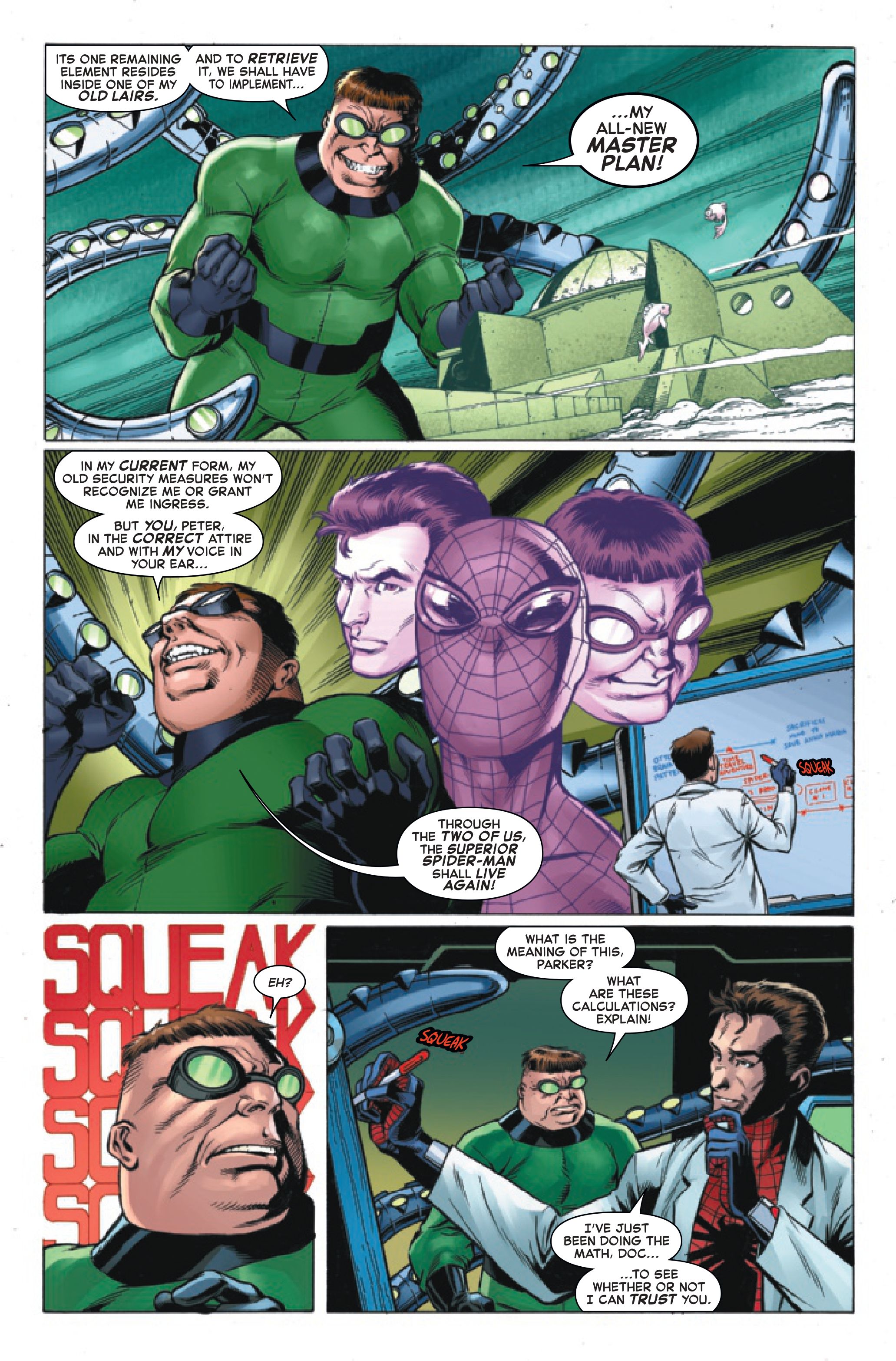 EXCLUSIVE: Peter Parker Struggles With Becoming the Superior Spider-Man