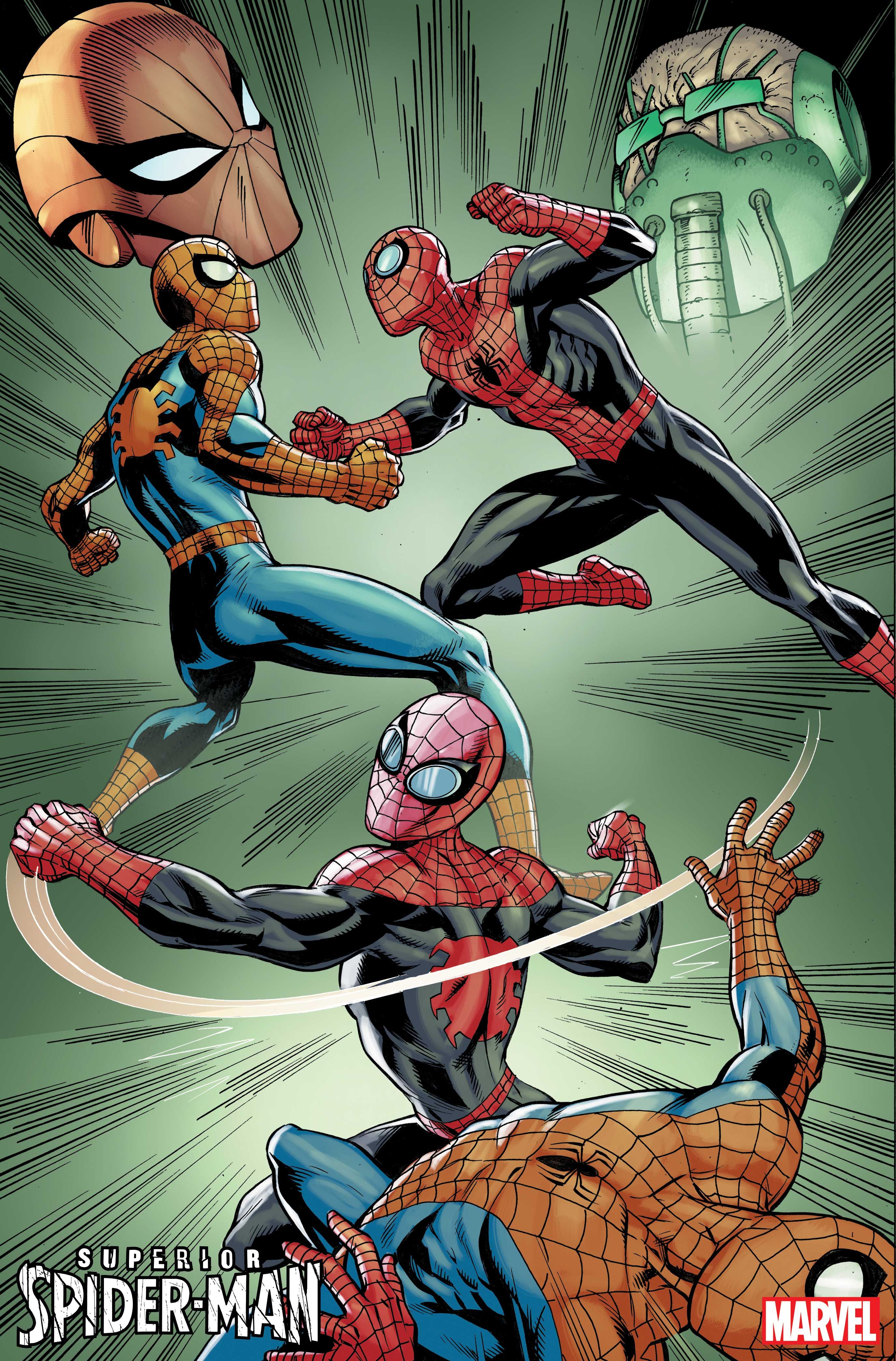 Dan Slott Catches Doc Ock and Peter Parker in the Superior Spider-Man’s Web