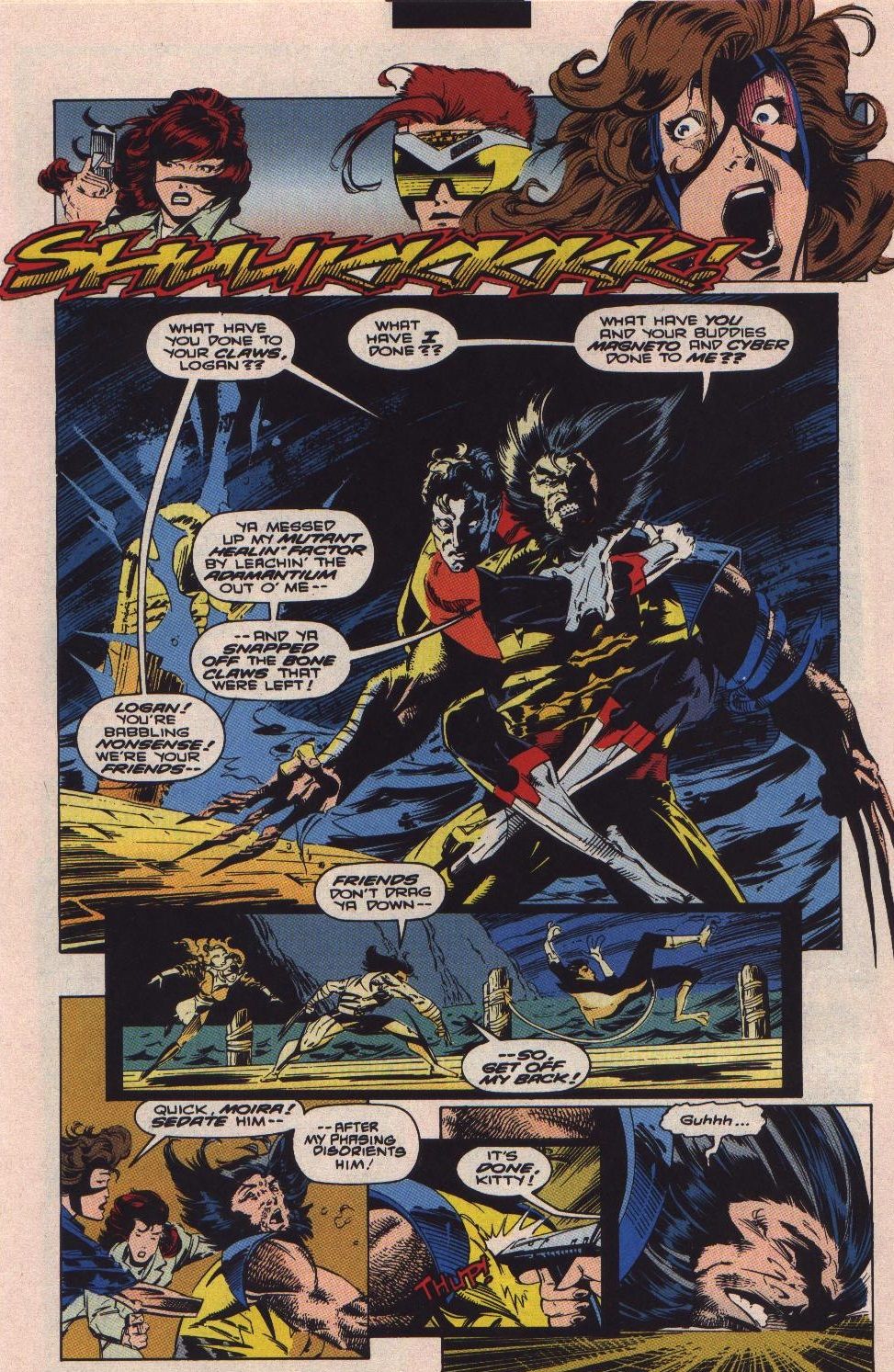 What Are the Different Sounds That Wolverine's Claws Make?