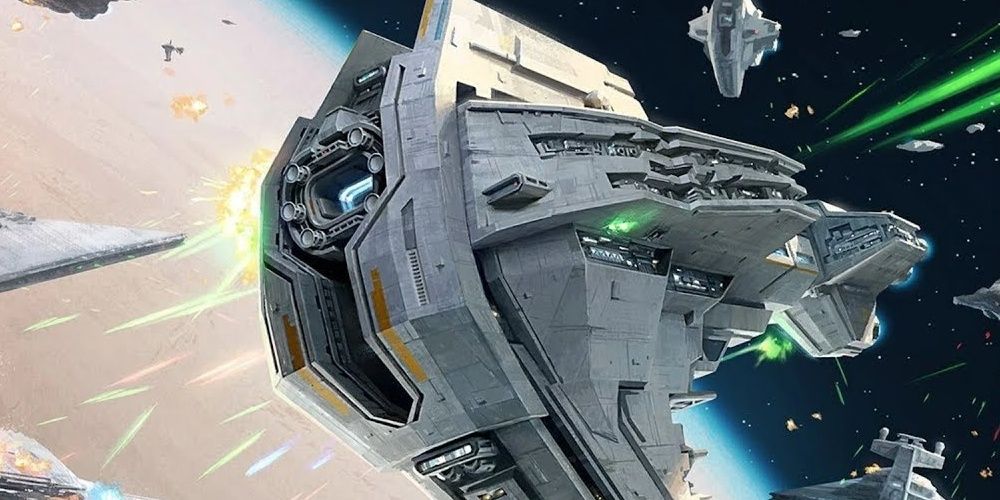 Best Star Wars Ships (That Never Made It Into The Movies)