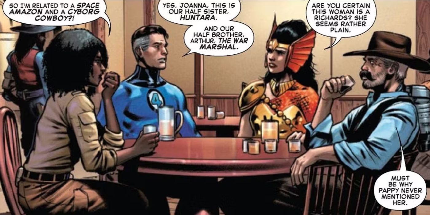 Reed Richards' Complete Family Tree From Fantastic Four Comics