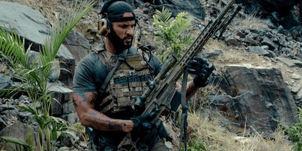 Land Of Bad Star Ricky Whittle Hypes Up Liam Hemsworth And Russell Crowe