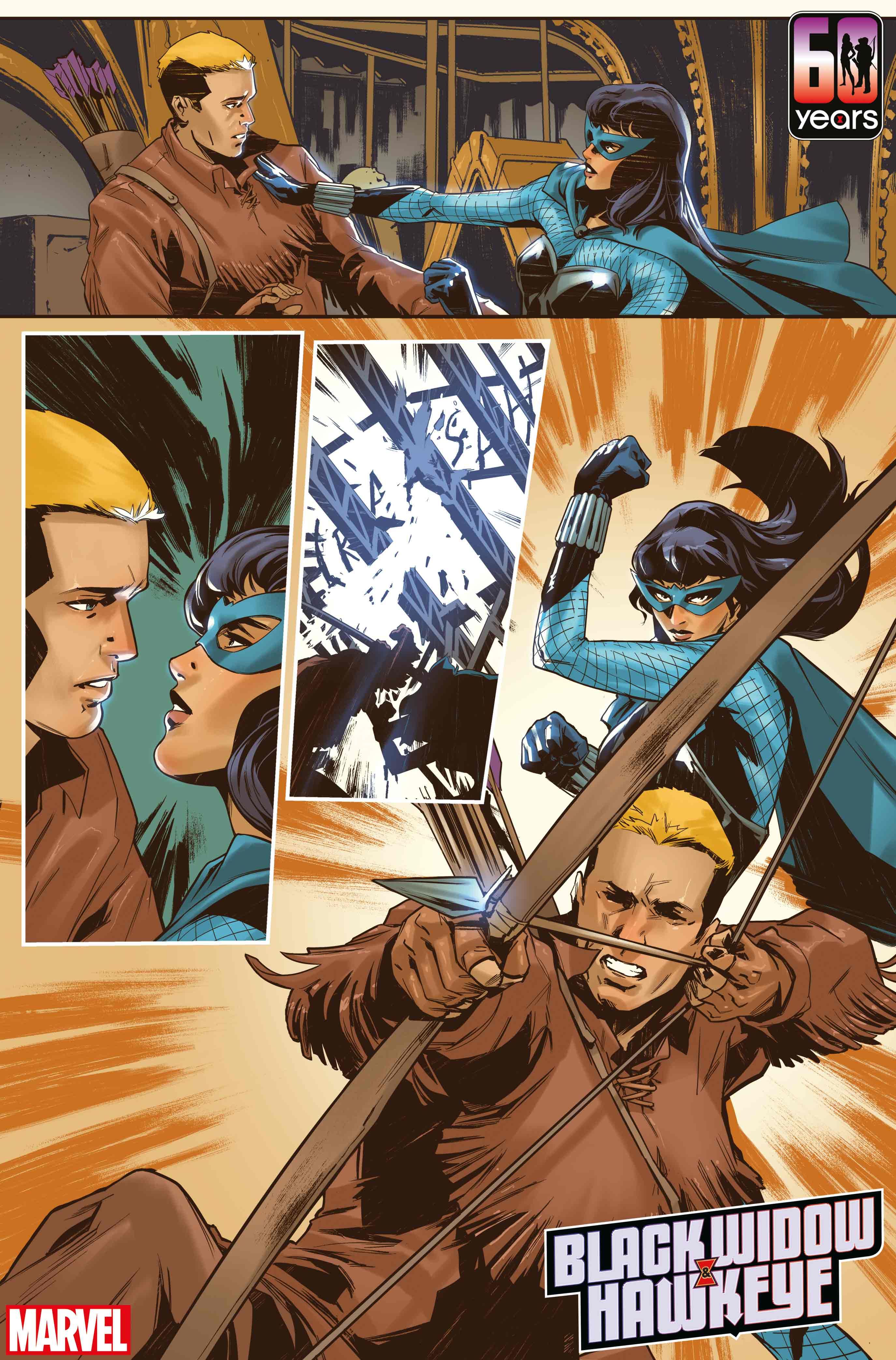 Stephanie Phillips’ New Mini Celebrates 60 Years of Black Widow & Hawkeye